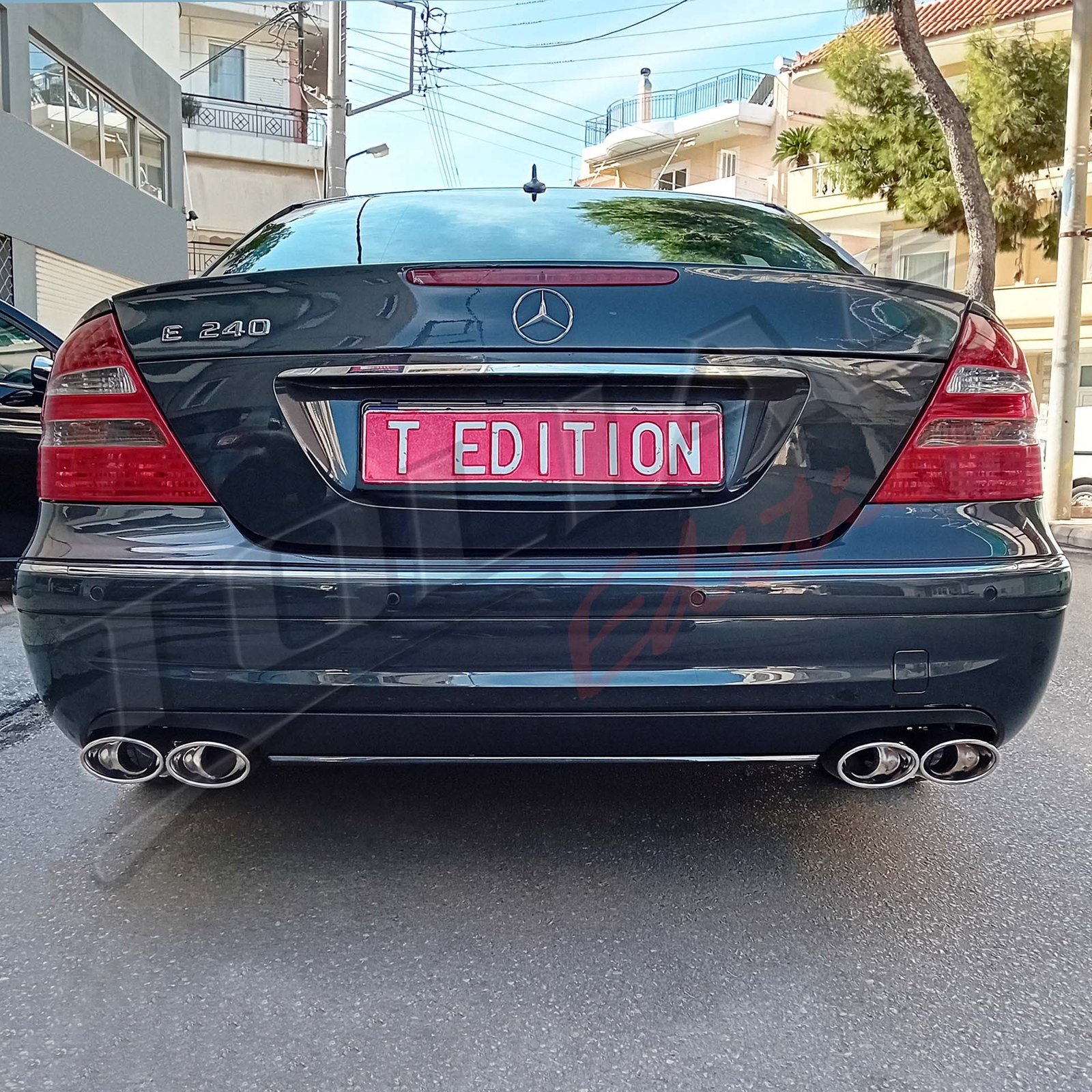 MERCEDES E CLASS W211 03-06 & 06-09 REAR BUMPER TYPE E63 AMG