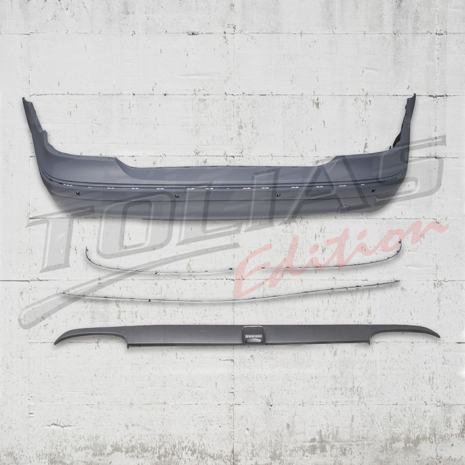 MERCEDES E CLASS W211 03-06 & 06-09 REAR BUMPER TYPE E63 AMG