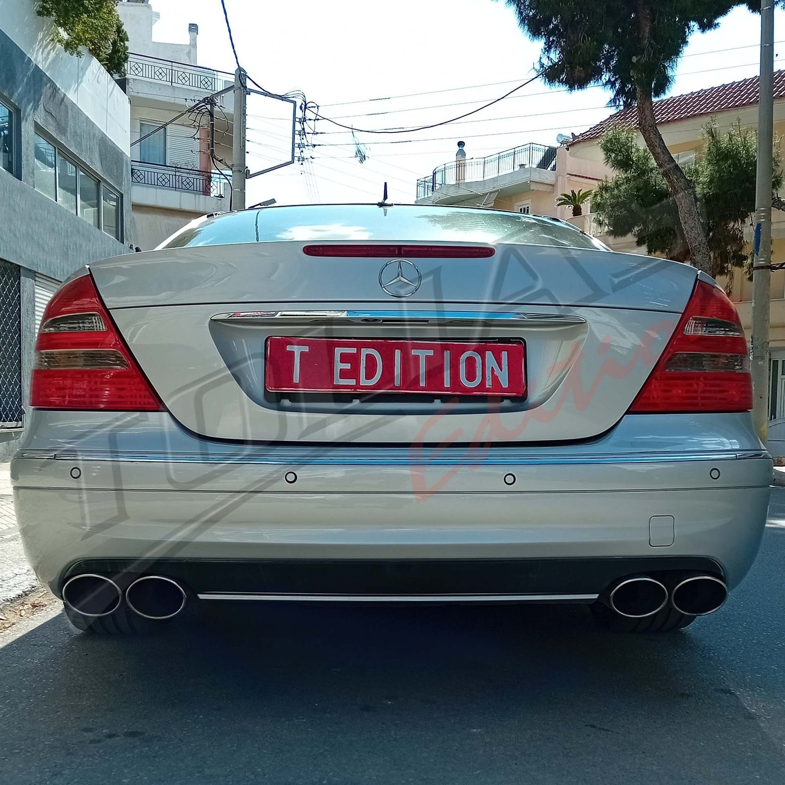 MERCEDES E CLASS W211 03-06 & 06-09 REAR BUMPER TYPE E63 AMG