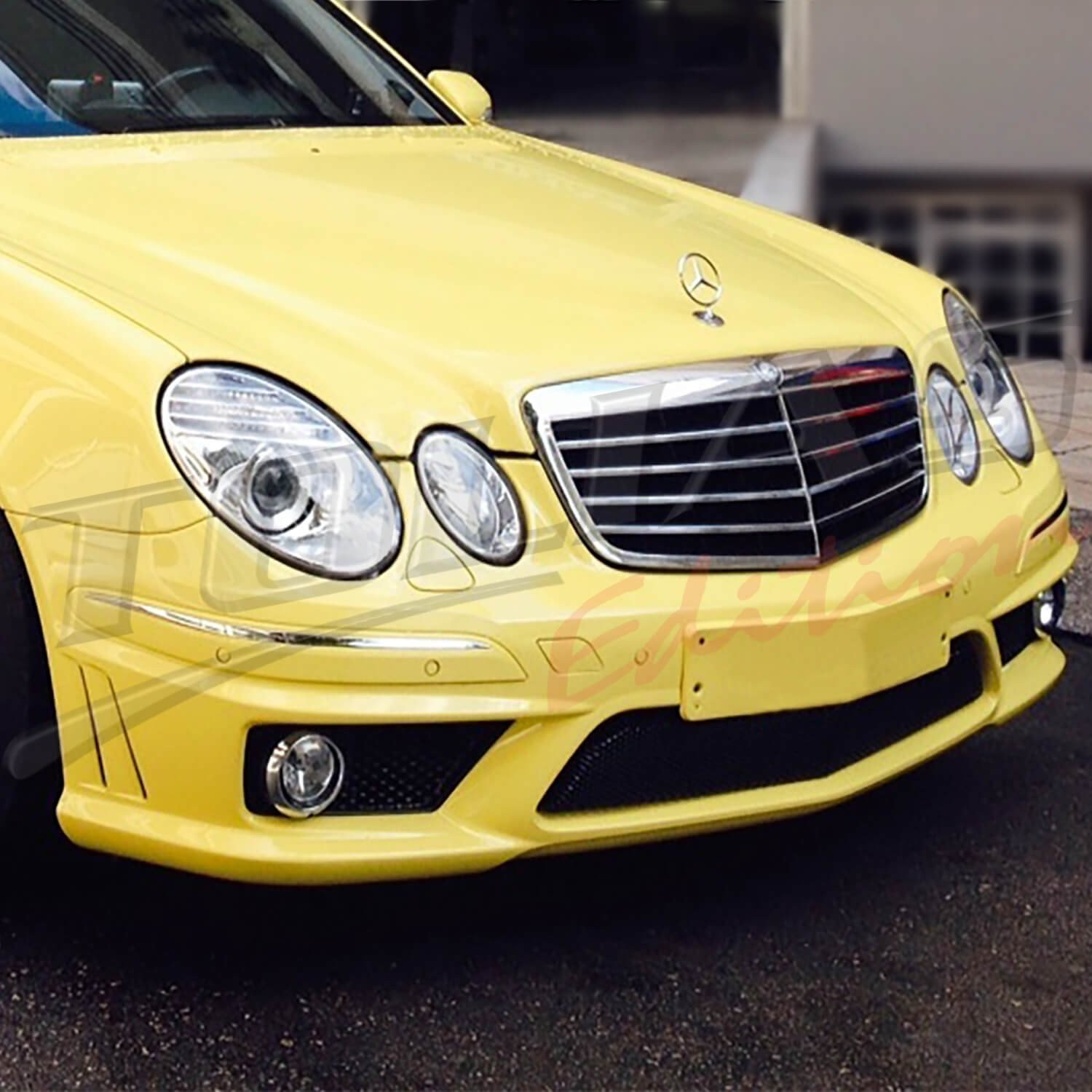 MERCEDES E CLASS W211 06-09 LICENSE PLATE TYPE E63 AMG