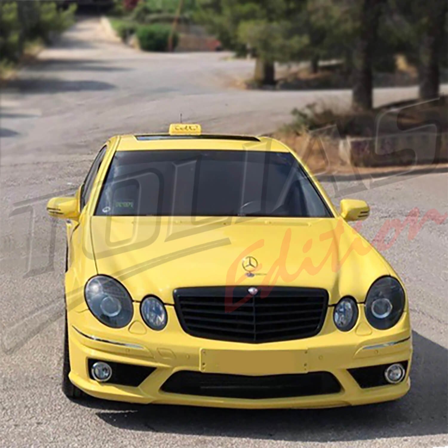 MERCEDES E CLASS W211 06-09 LICENSE PLATE TYPE E63 AMG