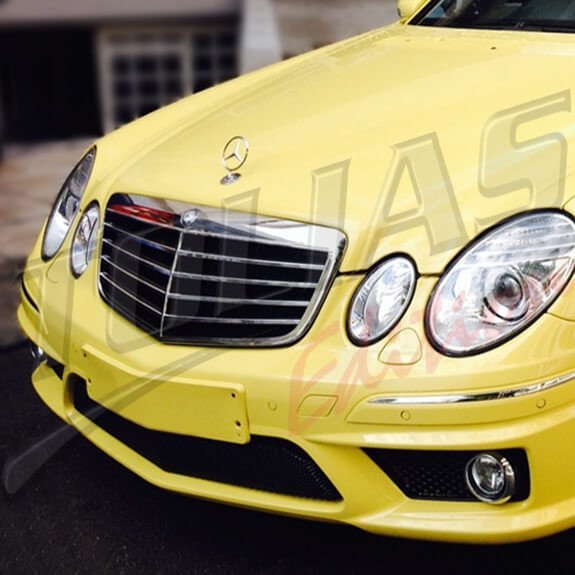 MERCEDES E CLASS W211 06-09 LICENSE PLATE TYPE E63 AMG