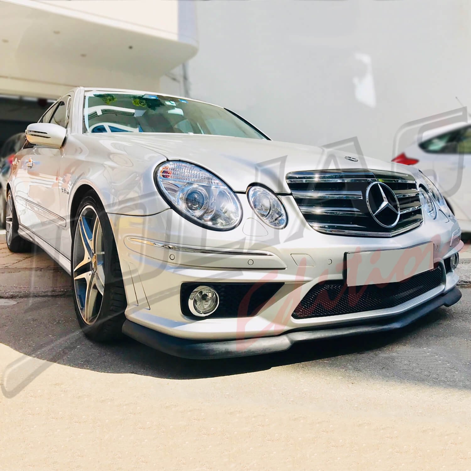 MERCEDES E CLASS W211 06-09 FRONT SPOILER TYPE CARLSSON