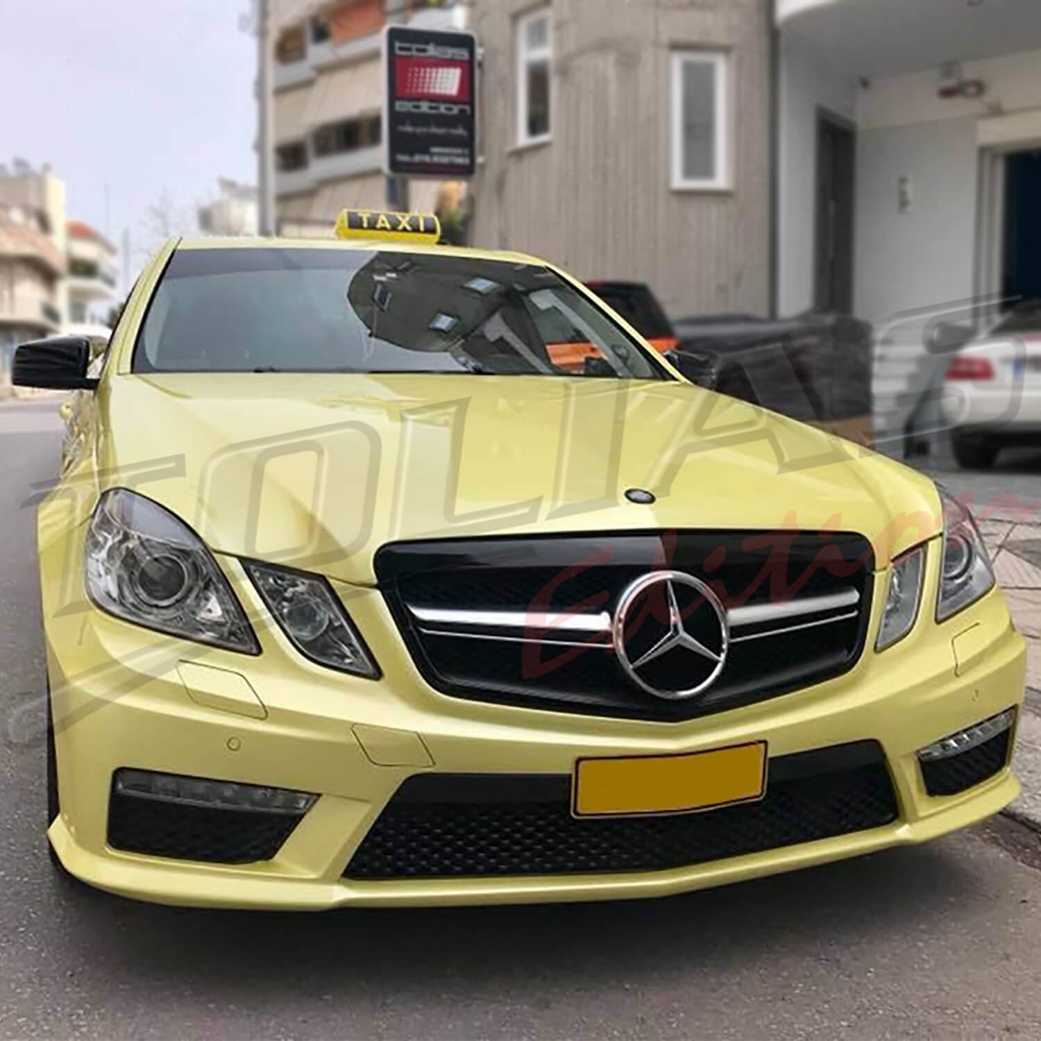 MERCEDES E CLASS W212 09-13 FRONT BUMPER TYPE E63 AMG