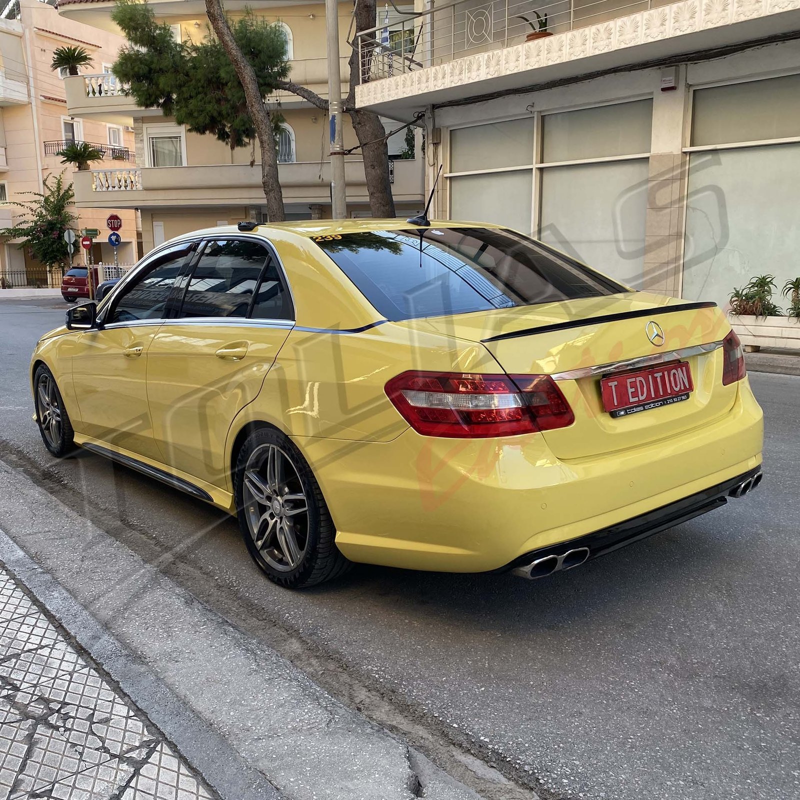 MERCEDES E CLASS W212 09-13 REAR BUMPER TYPE E63 AMG