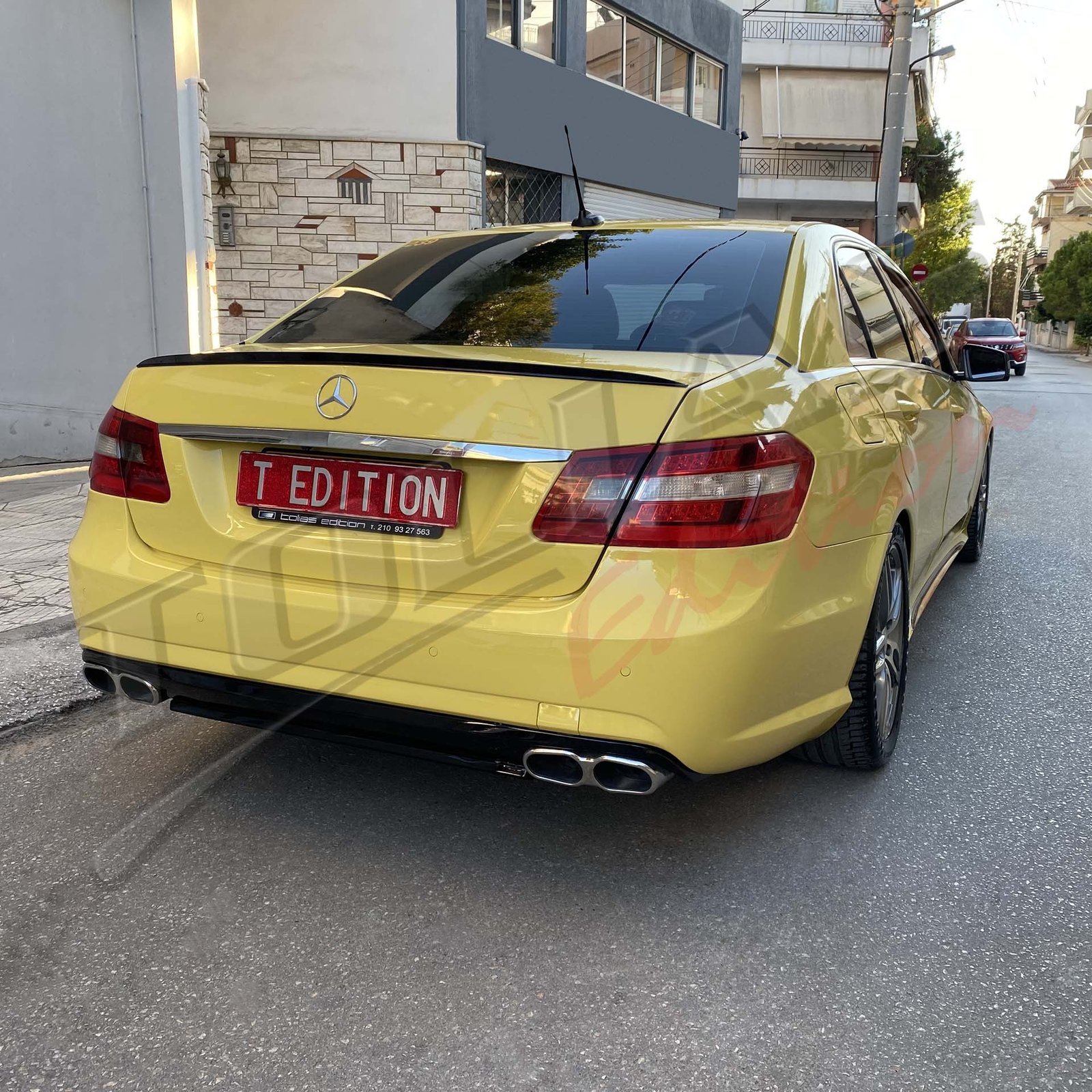 MERCEDES E CLASS W212 09-13 REAR BUMPER TYPE E63 AMG