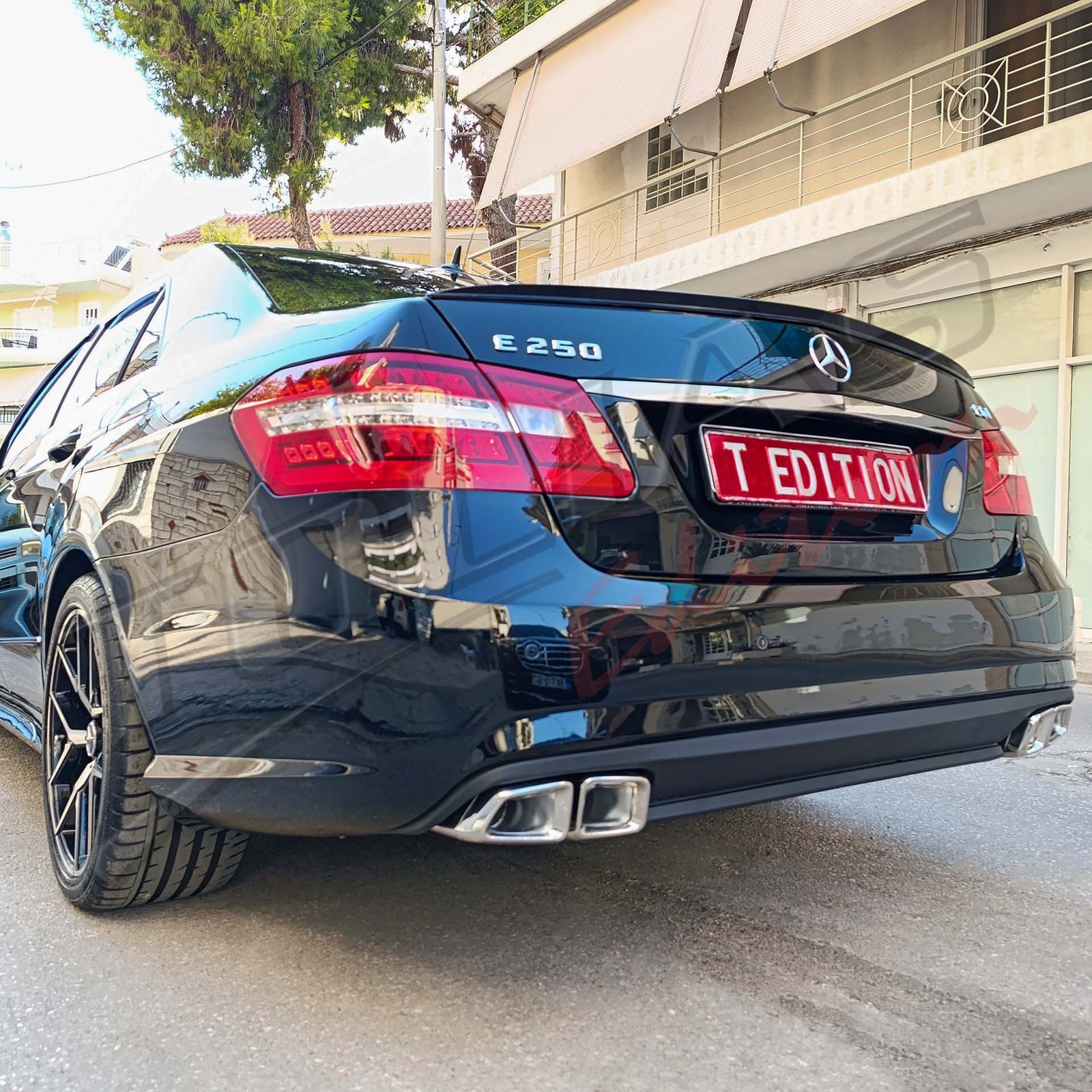 MERCEDES E CLASS W212 09-13 REAR BUMPER TYPE E63 AMG