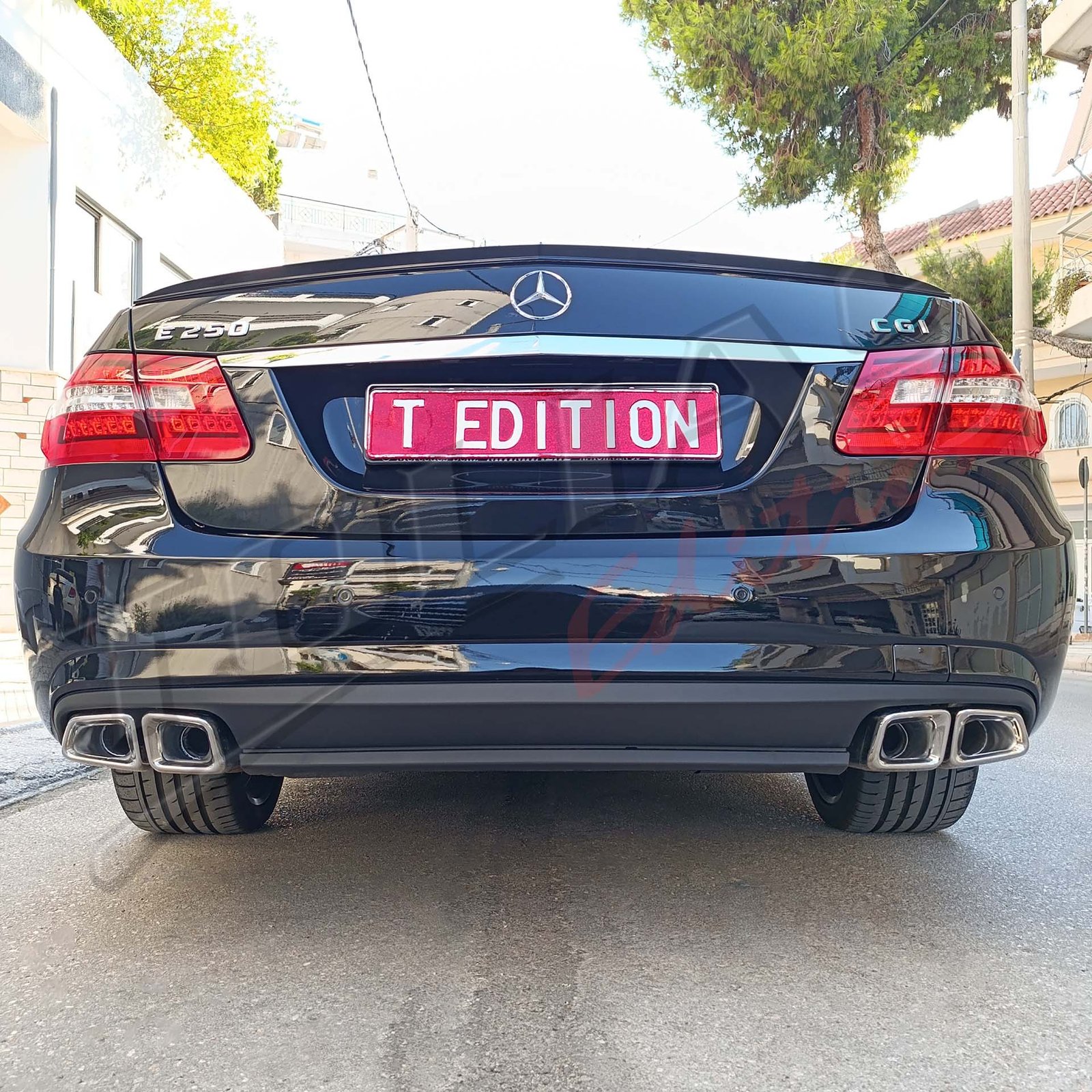 MERCEDES E CLASS W212 09-13 REAR BUMPER TYPE E63 AMG