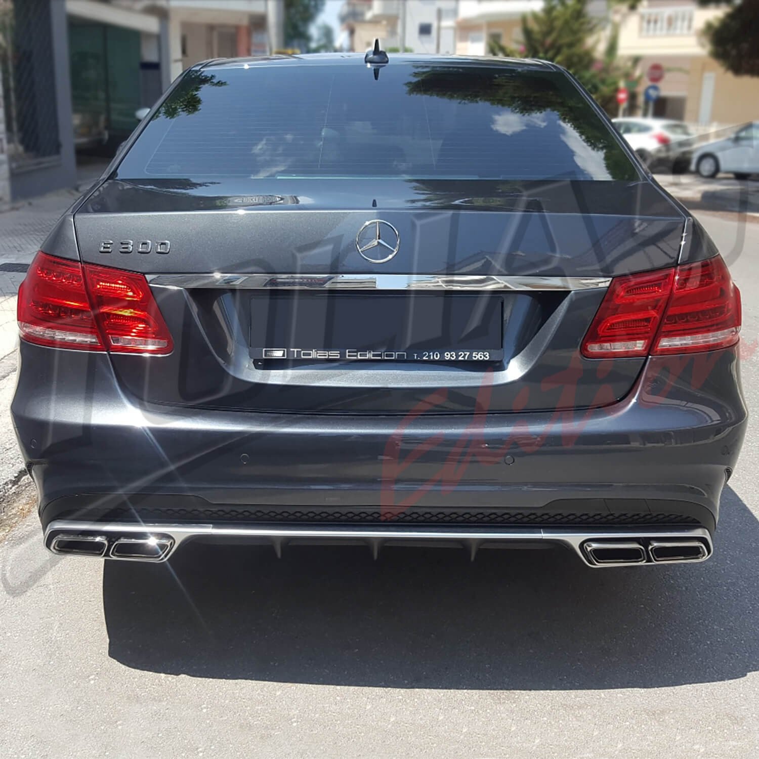 MERCEDES E CLASS W212 13-16 REAR BUMPER TYPE E63 AMG