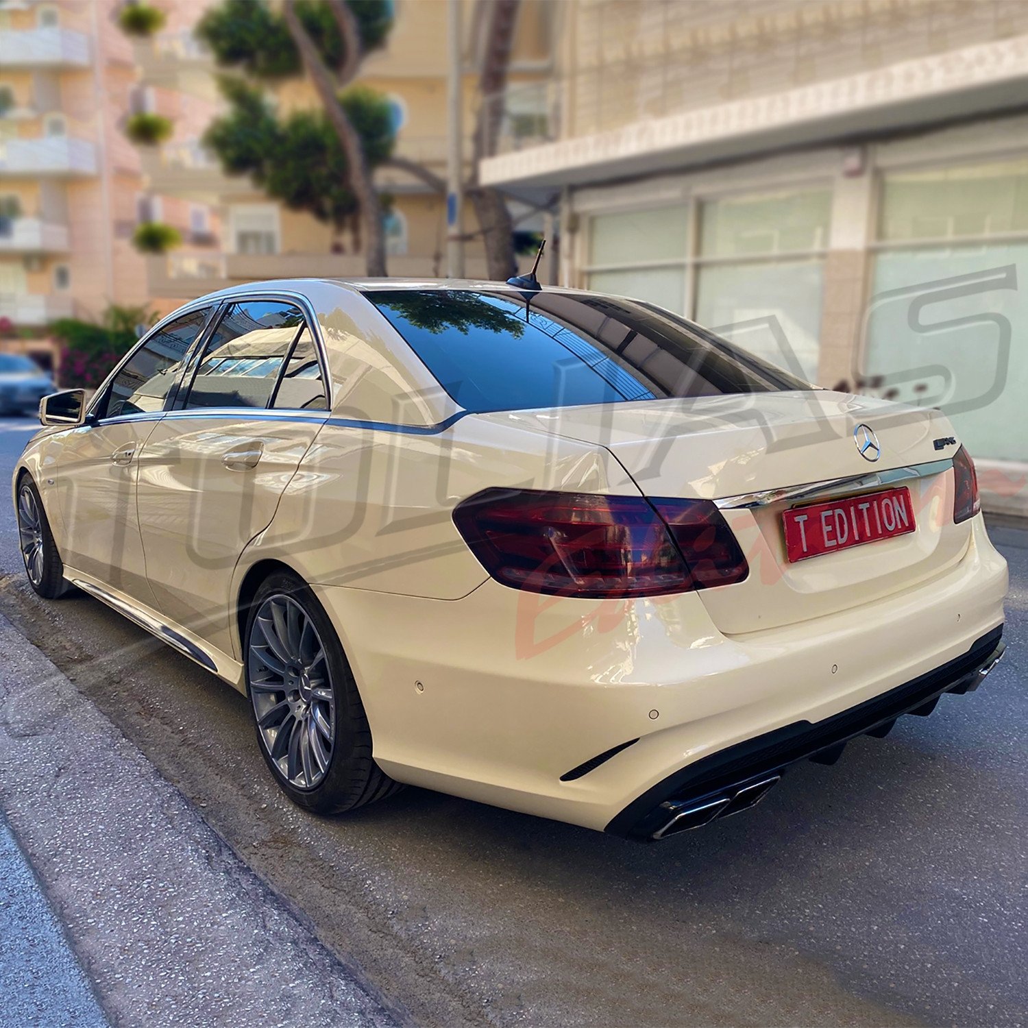 MERCEDES E CLASS W212 13-16 REAR BUMPER TYPE E63 AMG