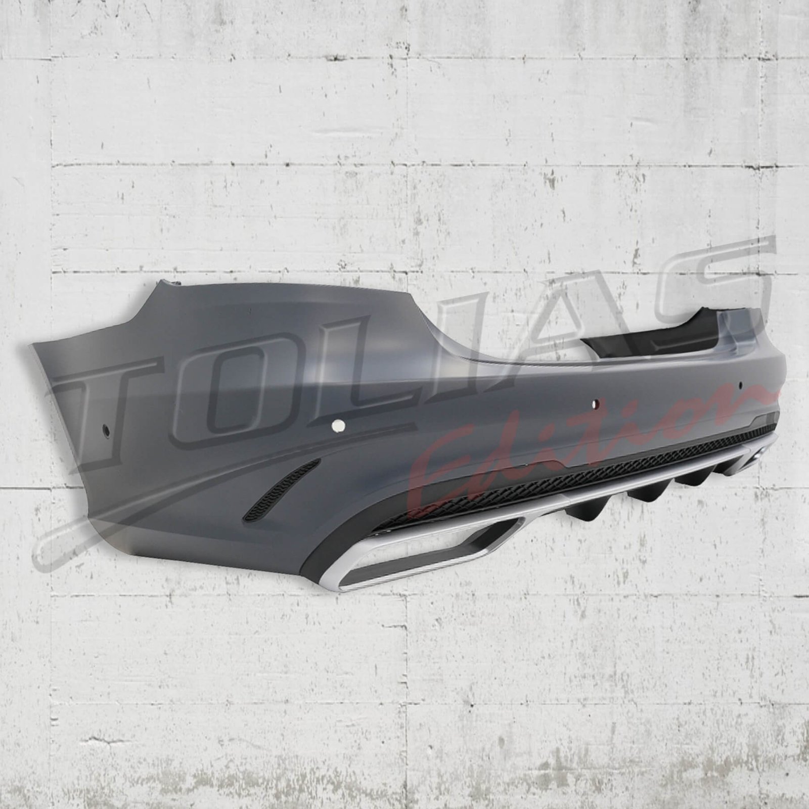 MERCEDES E CLASS W212 13-16 REAR BUMPER TYPE E63 AMG