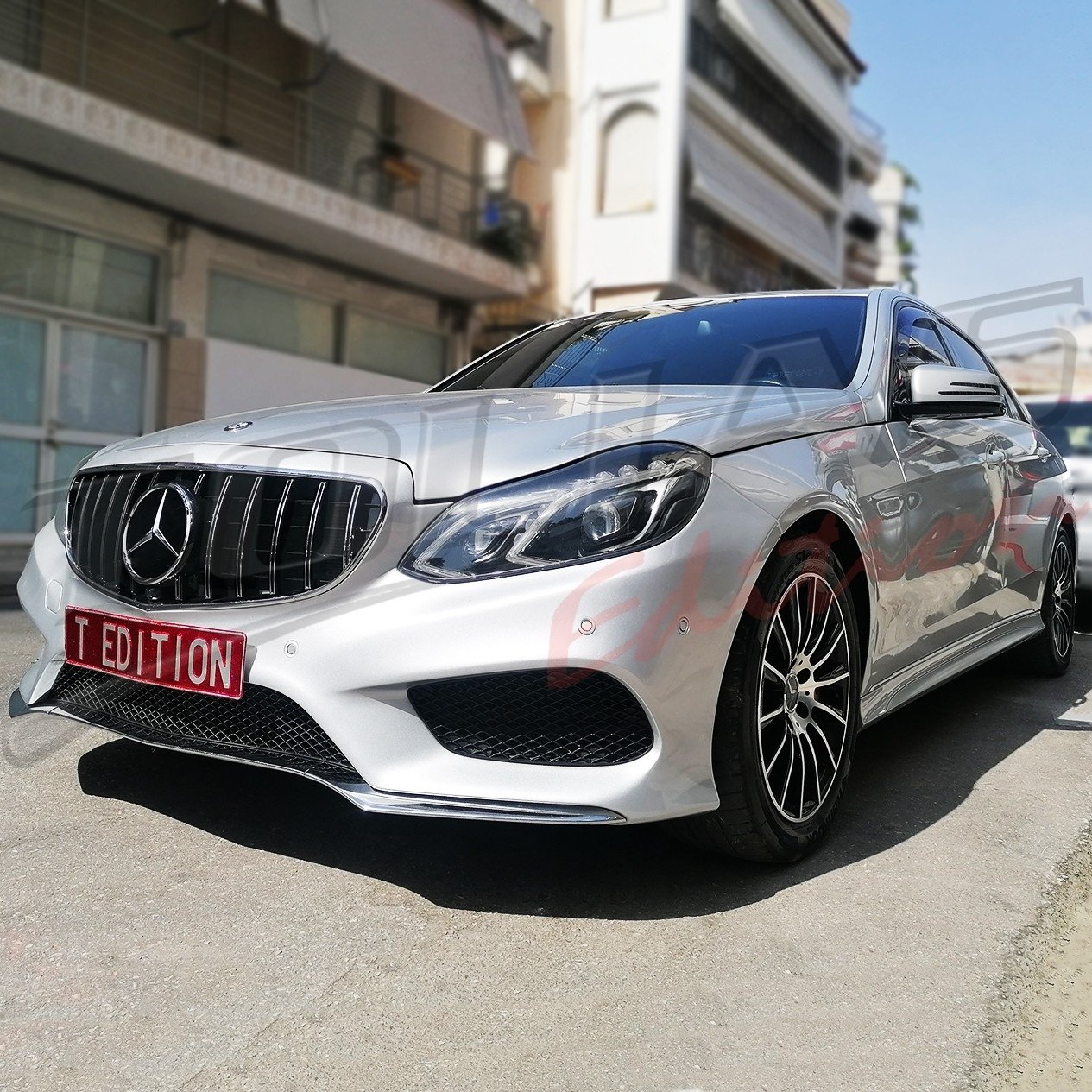 MERCEDES E CLASS W212 13-16 FRONT BUMPER TYPE AMG PACKET