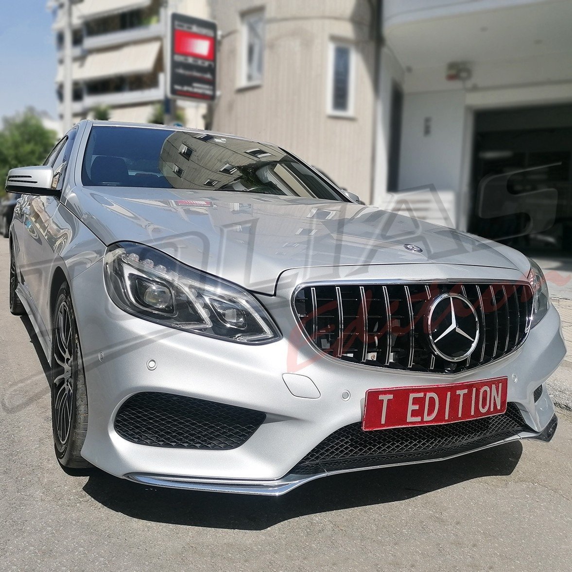 MERCEDES E CLASS W212 13-16 FRONT BUMPER TYPE AMG PACKET