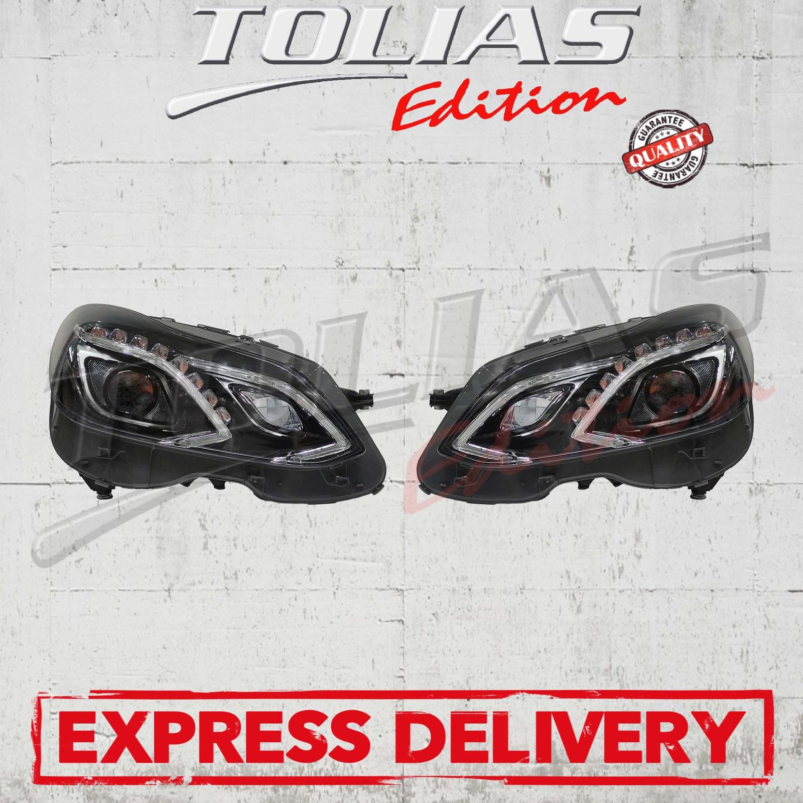 MERCEDES E CLASS W212 SEDAN & S212 ESTATE HEADLAMPS TYPE UPGRADE TO ...