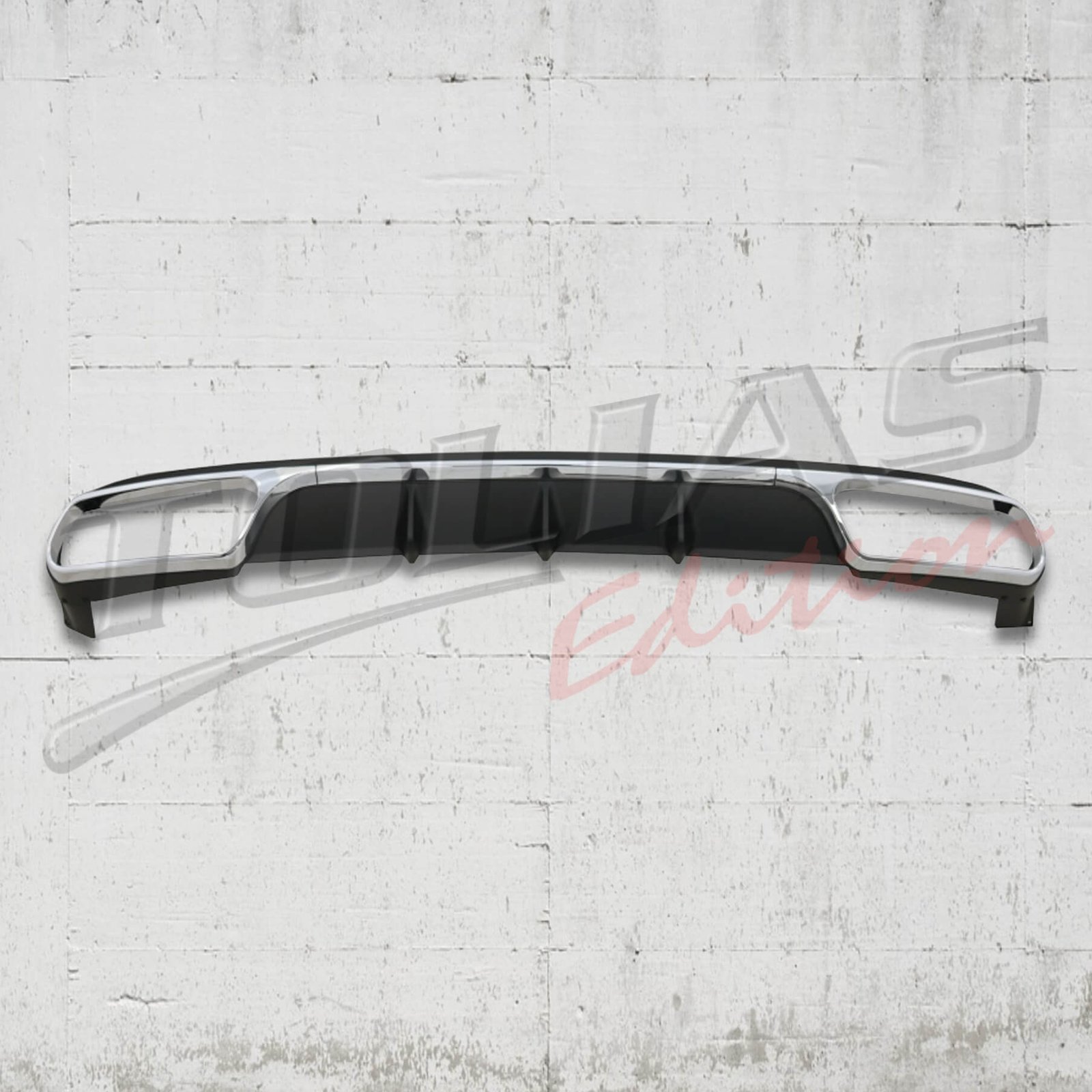 MERCEDES E CLASS W212 13-16 REAR DIFFUSER FOR STANDARD BUMPER TYPE E63 AMG