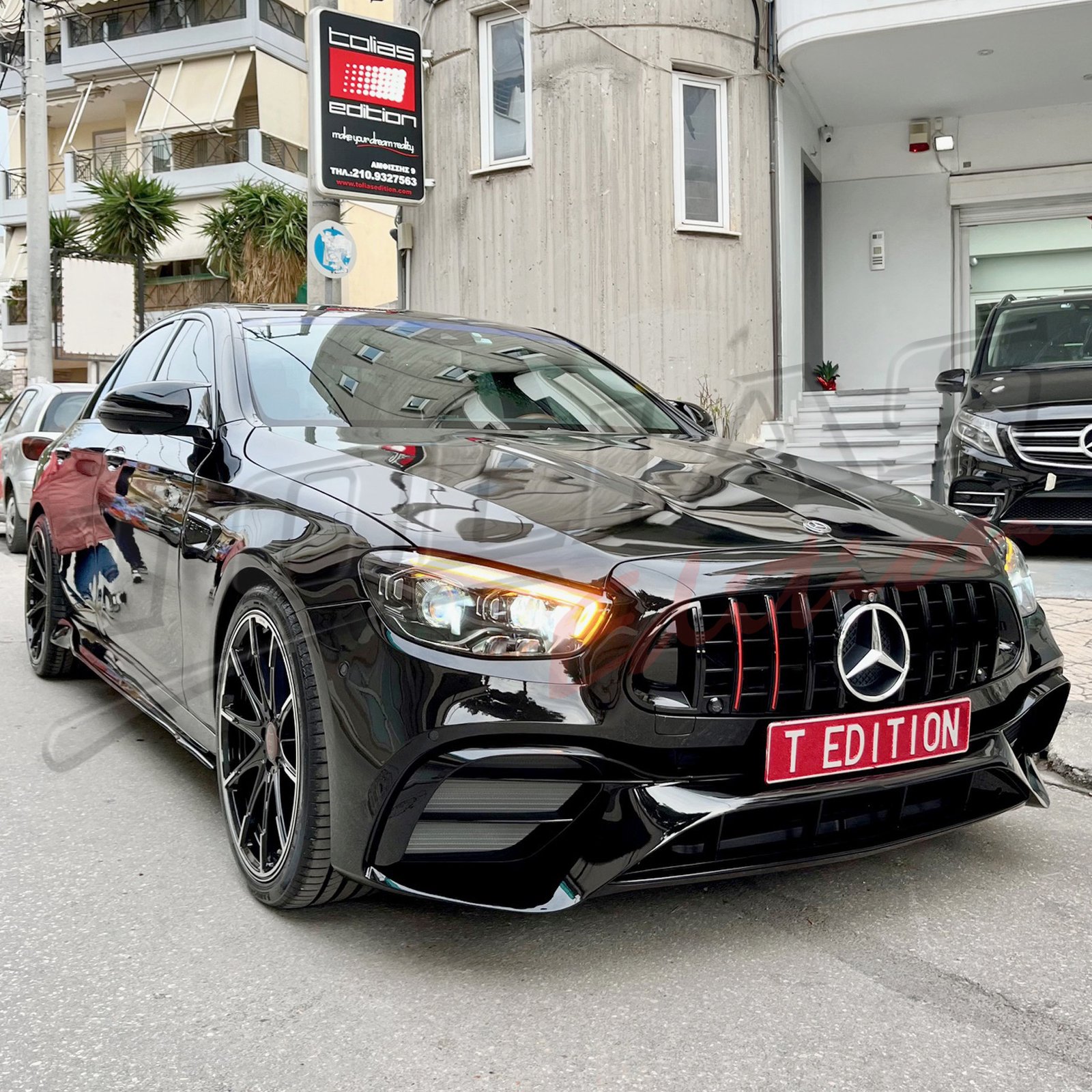 MERCEDES E CLASS W213 16-20 SEDAN BODY KIT E63 AMG TYPE UPGRADE TO 21E63