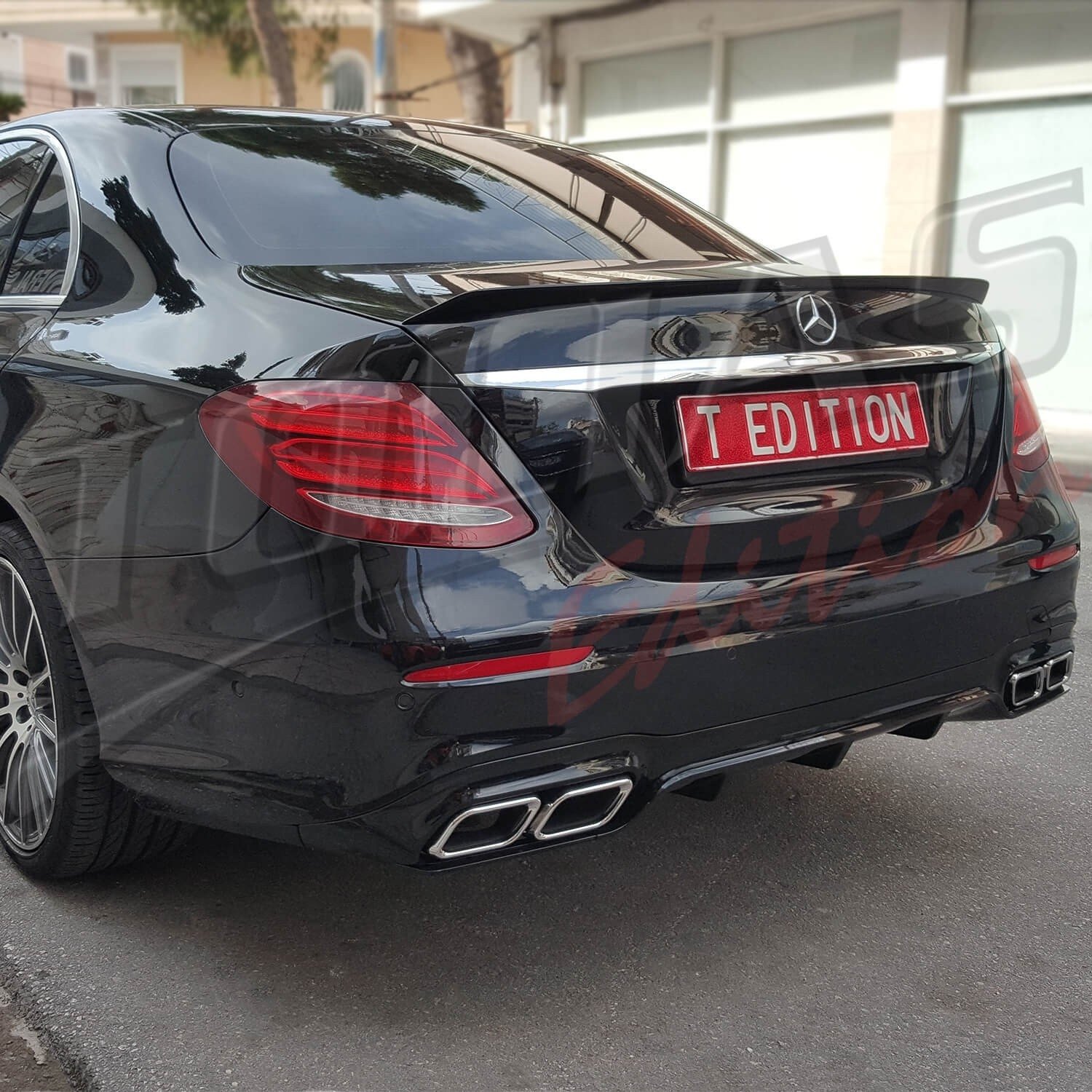 MERCEDES E CLASS W213 16- LIP SPOILER TYPE E63