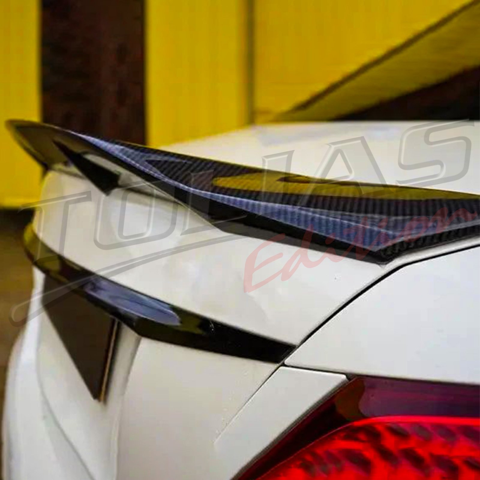 MERCEDES E CLASS W213 16 TRUNK SPOILER CARBON