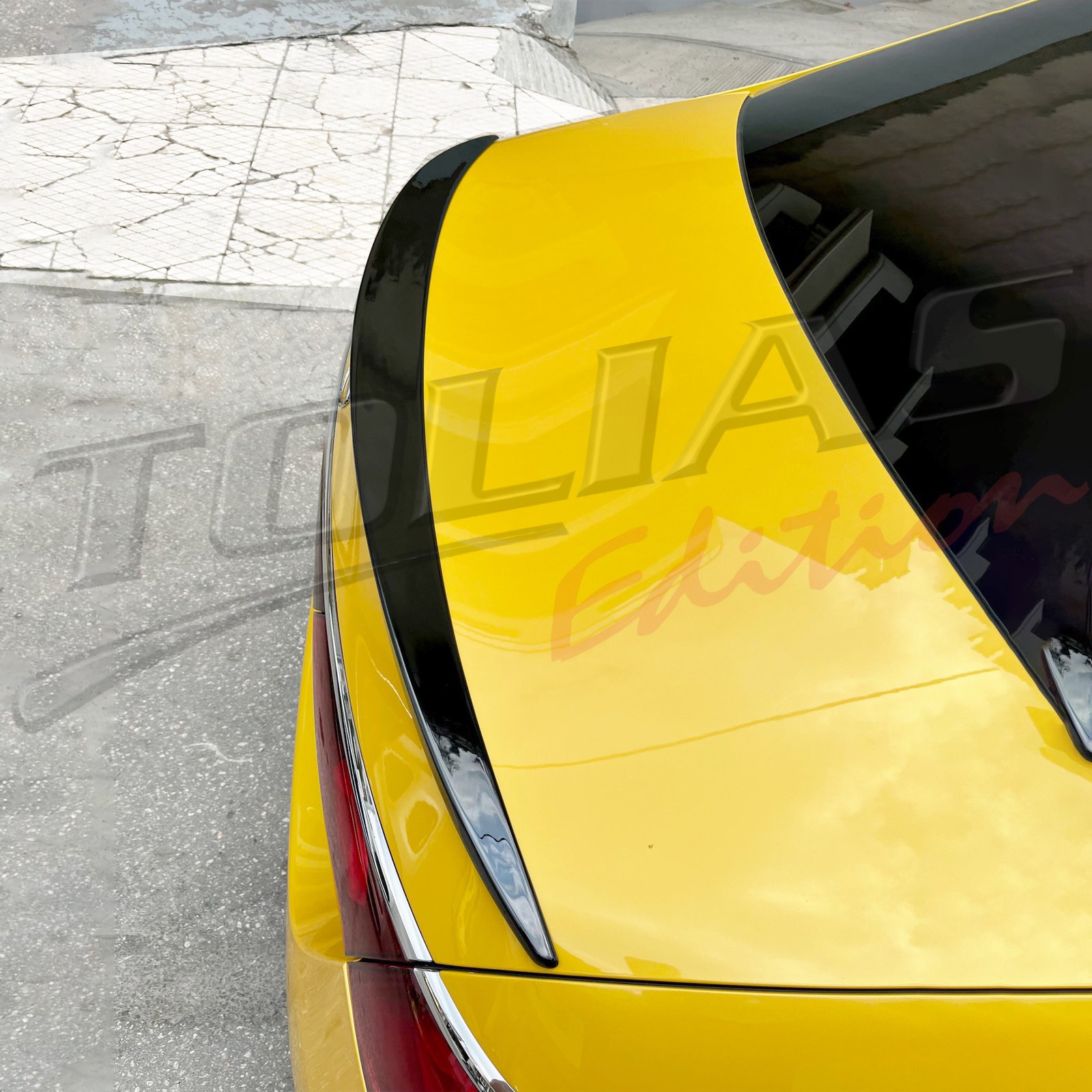 MERCEDES E CLASS W214 23- SEDAN LIP SPOILER TYPE AMG PACKET