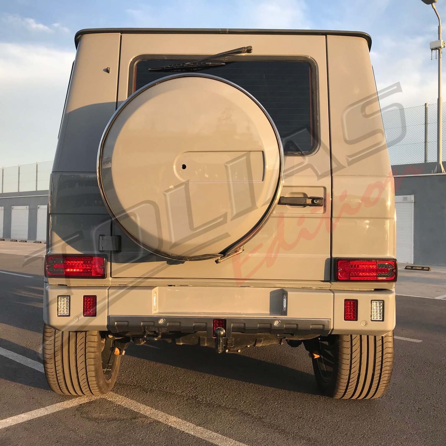 Mercedes G-Class W463 89-17 Rear Bumper Type Brabus
