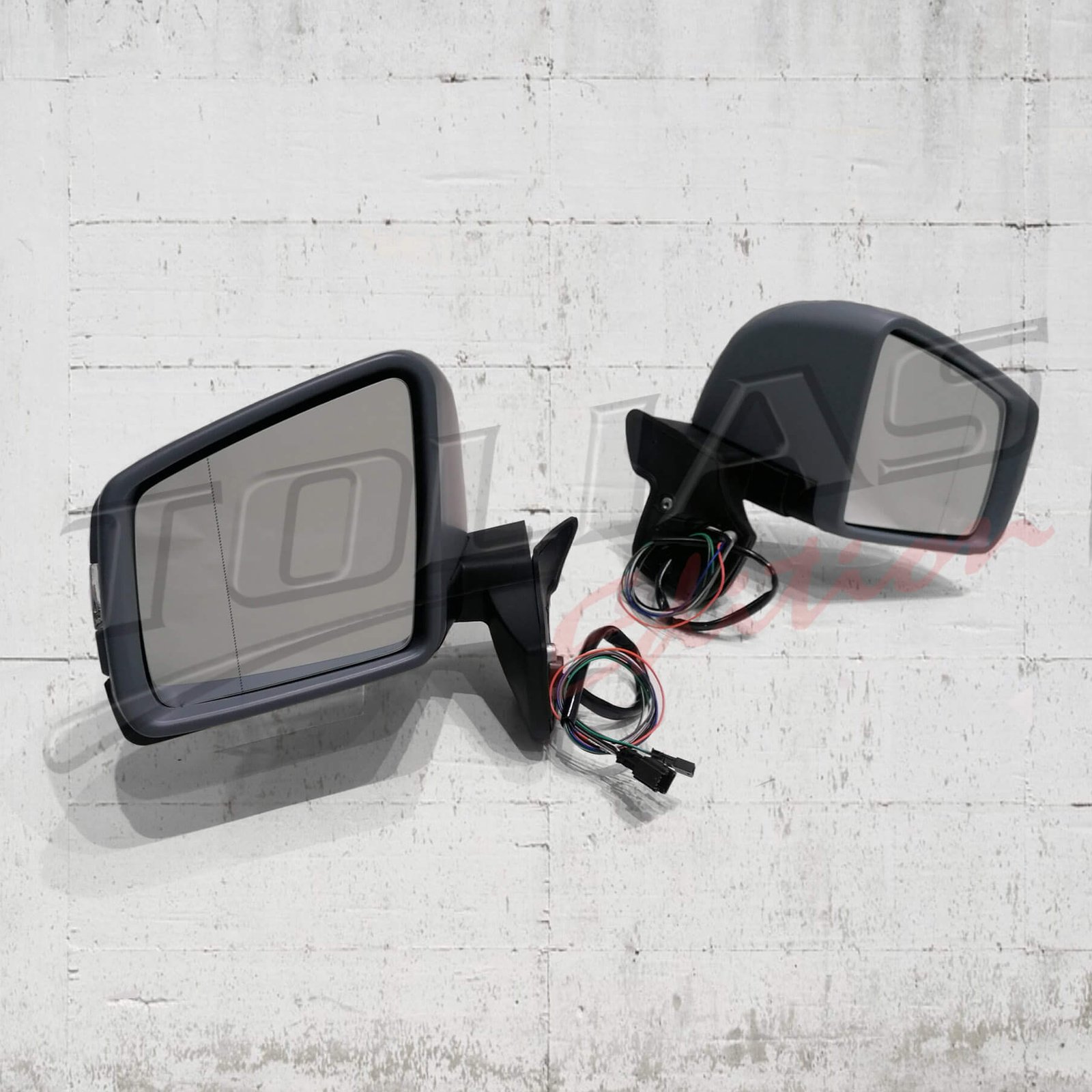 MERCEDES G CLASS W463 89- SIDE MIRRORS TYPE G65 FACELIFT