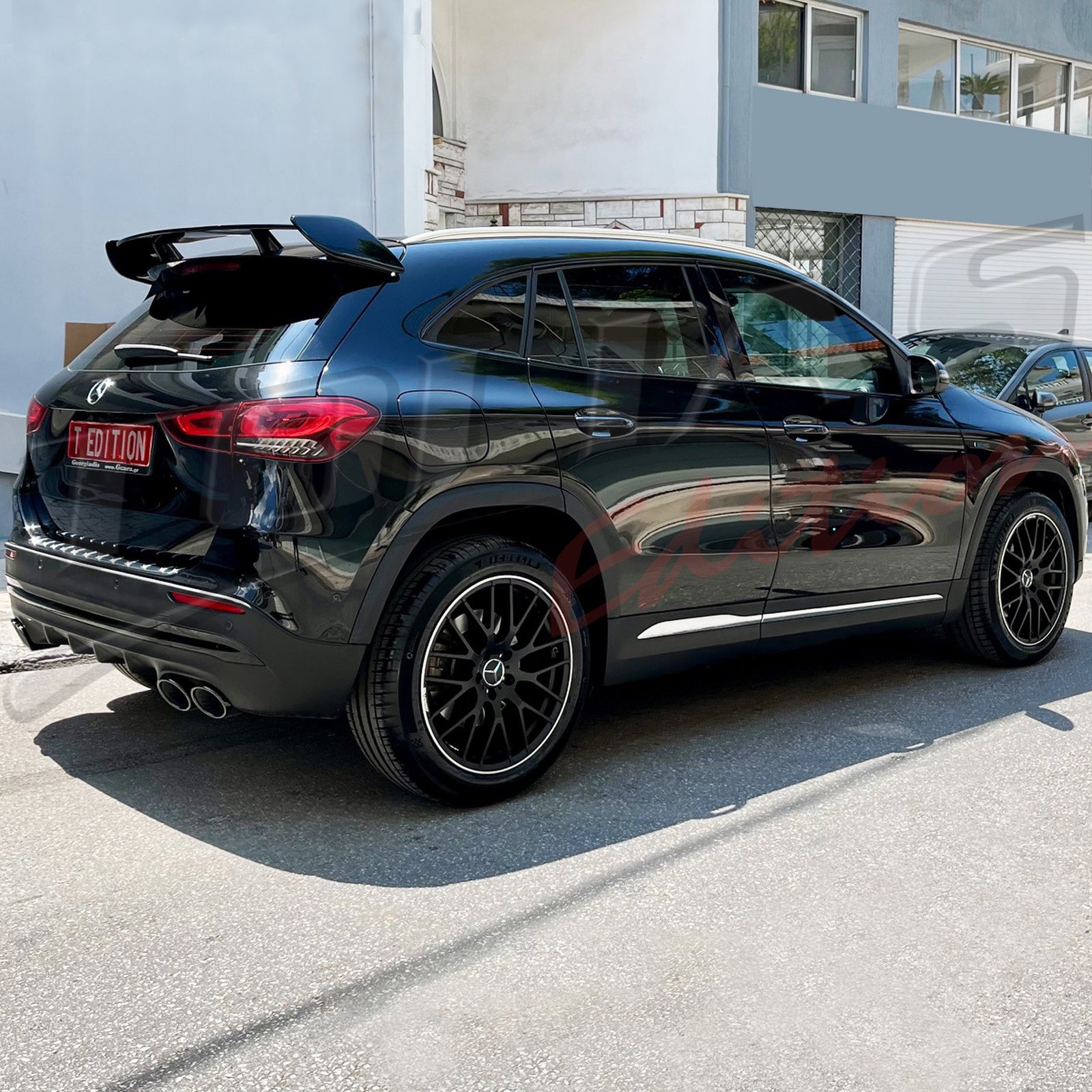MERCEDES GLA H247 20- ROOF SPOILER TYPE GLA45 AMG