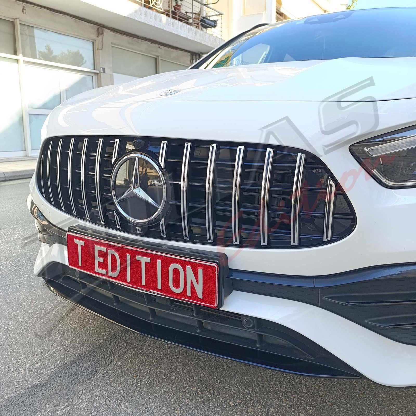 MERCEDES GLA H247 20- GRILLE TYPE GT PANAMERICANA for AMG Bumper
