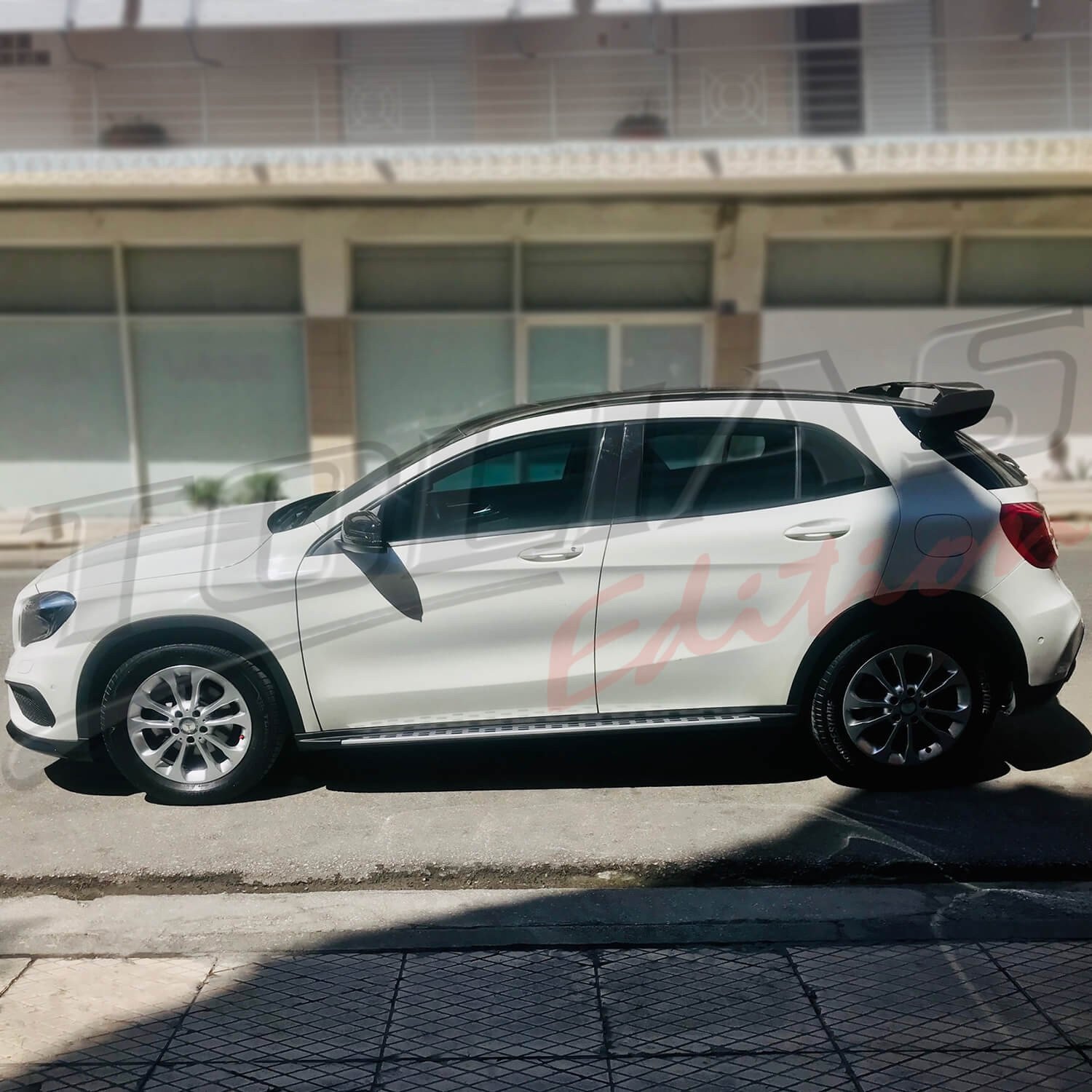 MERCEDES GLA X156 14-20 ROOF SPOILER TYPE GLA45 AMG II