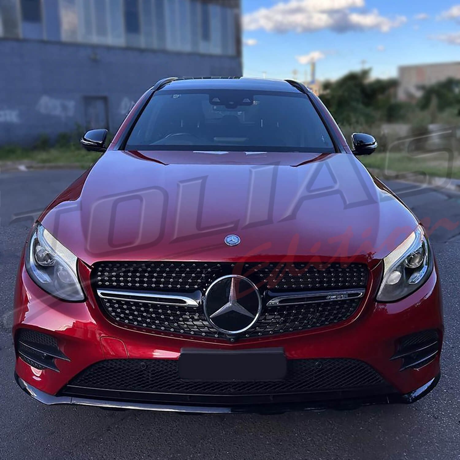 MERCEDES GLC X253 & C253 15-20 GRILLE TYPE DIAMOND