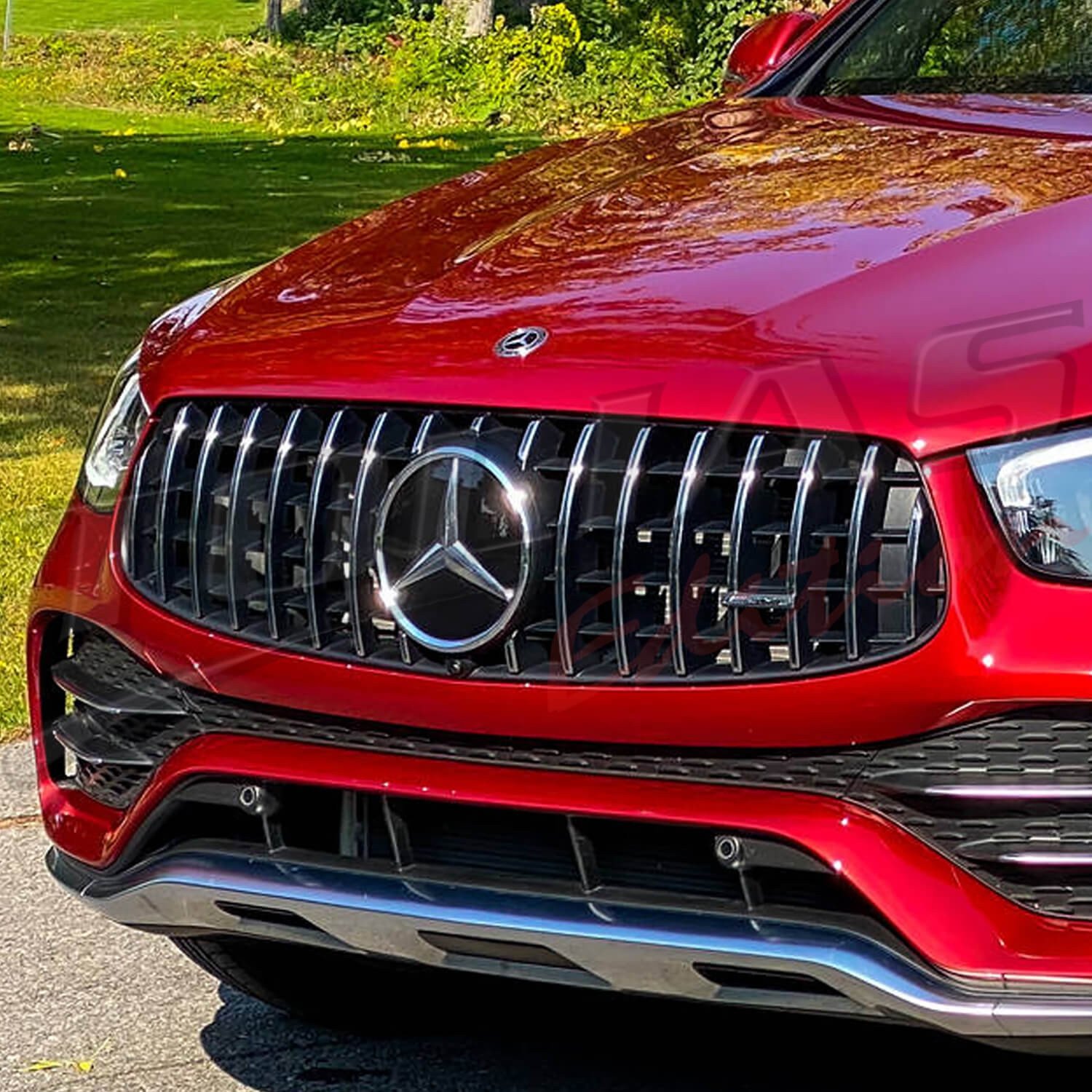 MERCEDES GLC X253 & C253 20- GRILLE TYPE GT PANAMERICANA