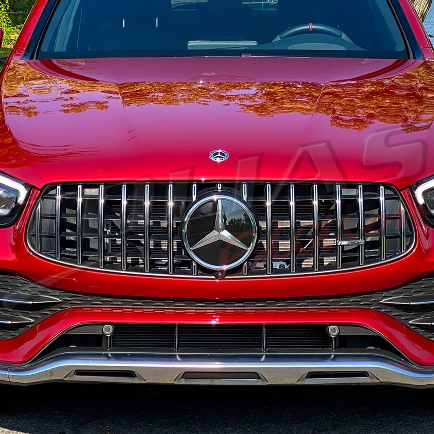 MERCEDES GLC X253 & C253 20- GRILLE TYPE GT PANAMERICANA