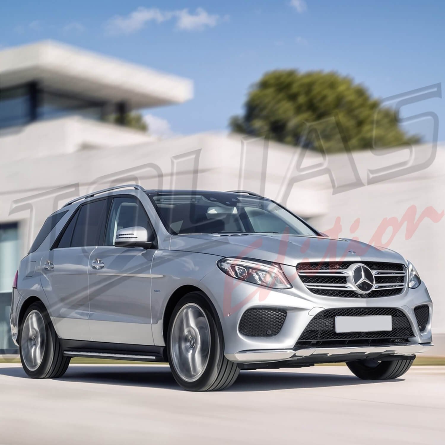 MERCEDES GLE W166 15-19 FRONT BUMPER TYPE AMG PACKET