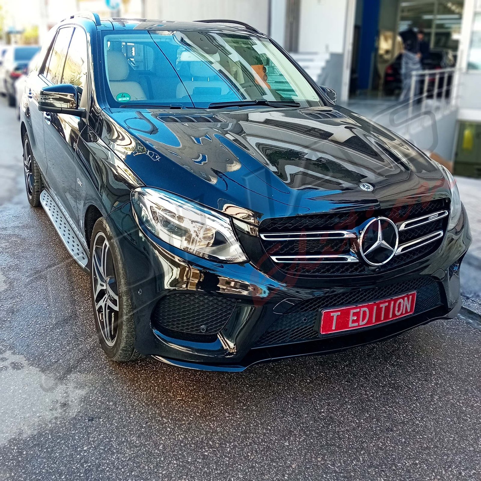 MERCEDES GLE W166 15-19 FRONT BUMPER TYPE AMG PACKET