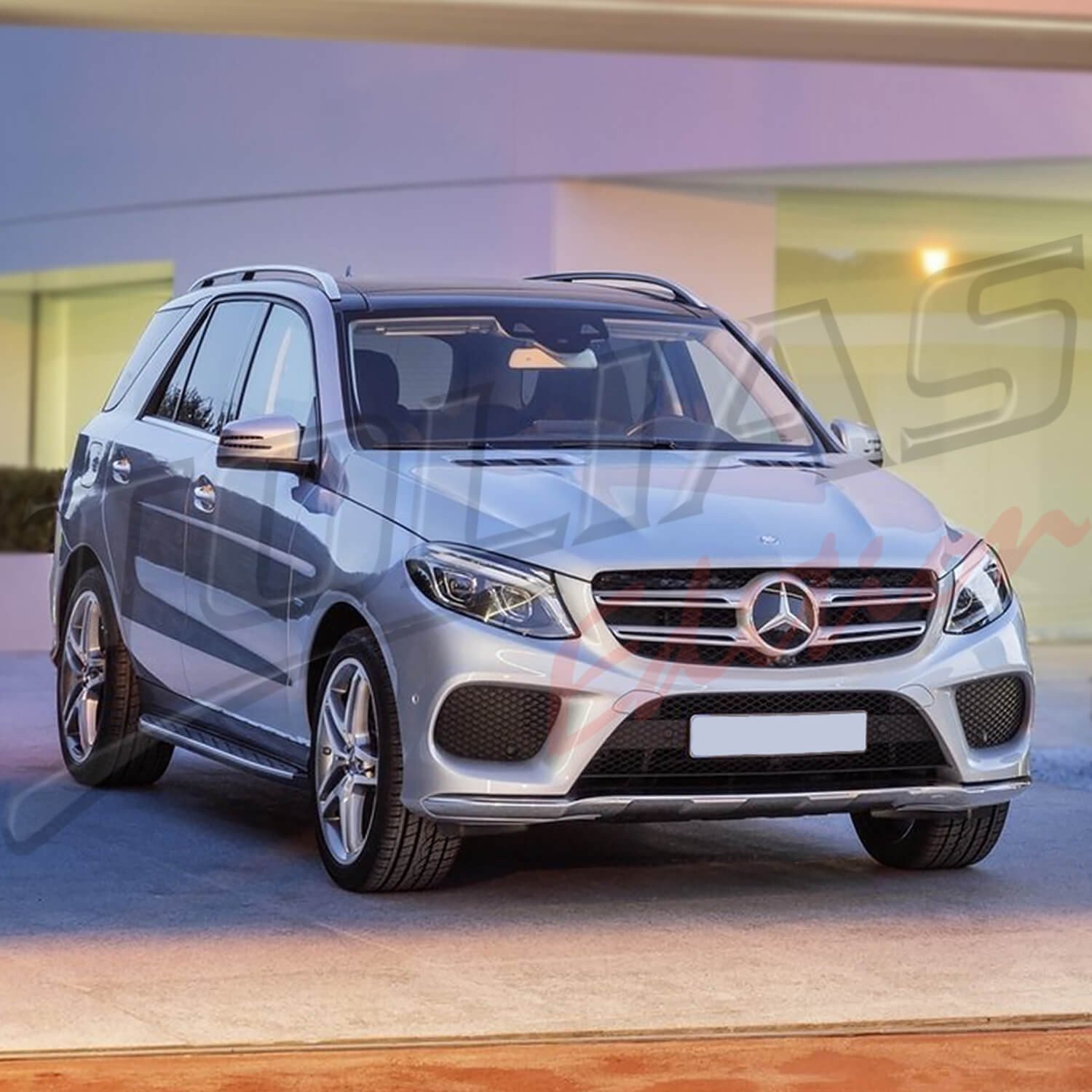 MERCEDES GLE W166 15-19 FRONT BUMPER TYPE AMG PACKET
