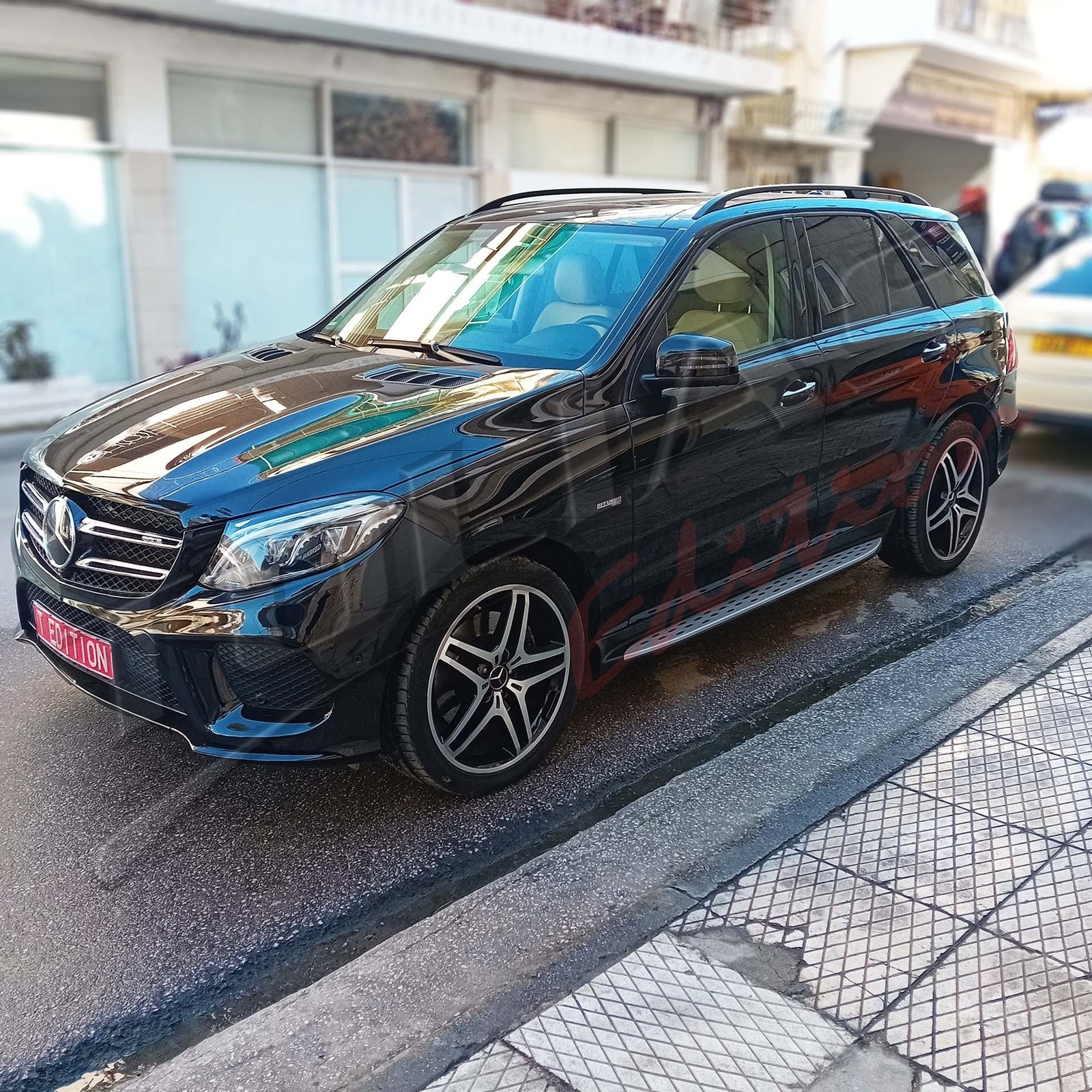 MERCEDES GLE W166 15-19 FRONT BUMPER TYPE AMG PACKET
