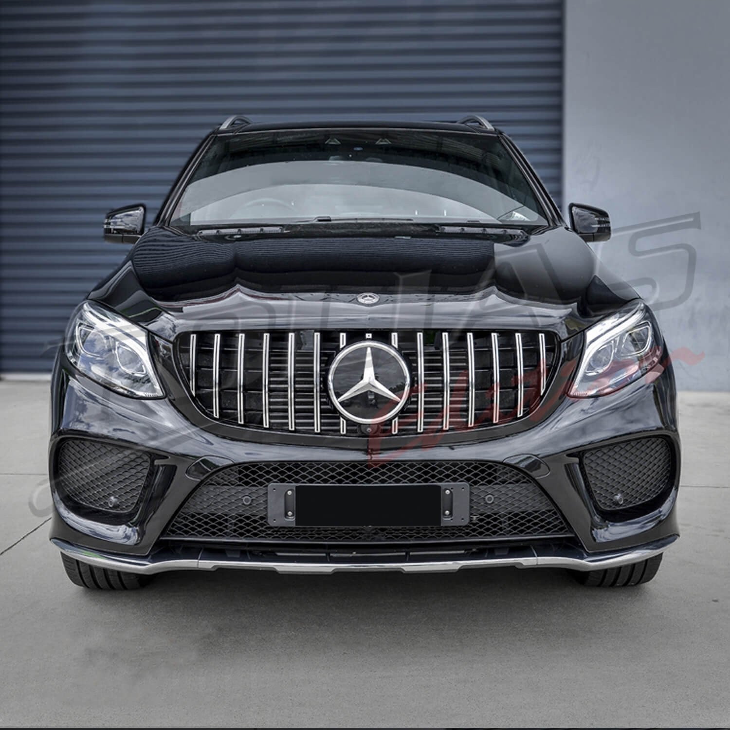 MERCEDES GLE W166 & C292 15-19 GRILLE TYPE GT PANAMERICANA