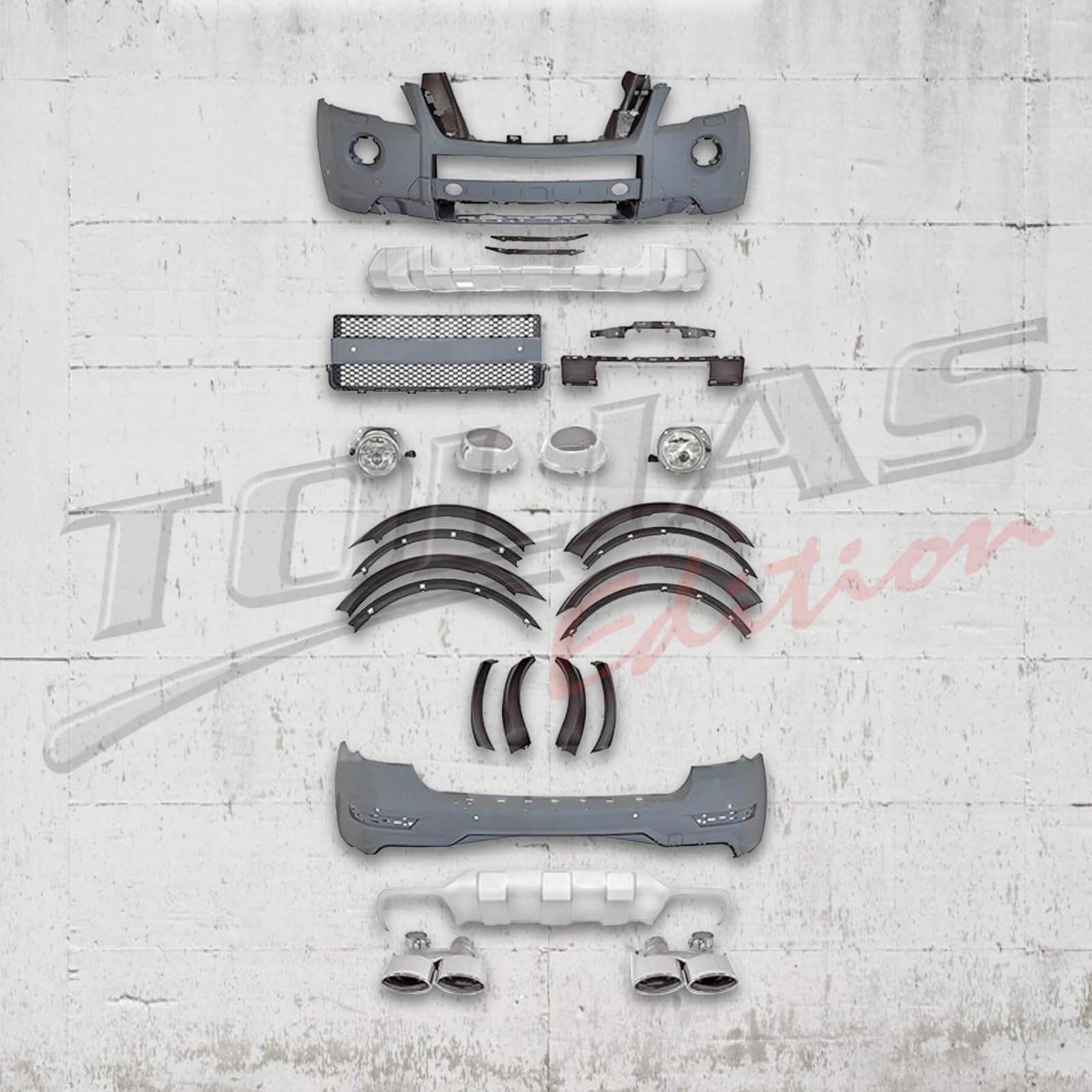 MERCEDES ML CLASS W164 08 -11 BODY KIT TYPE ML63