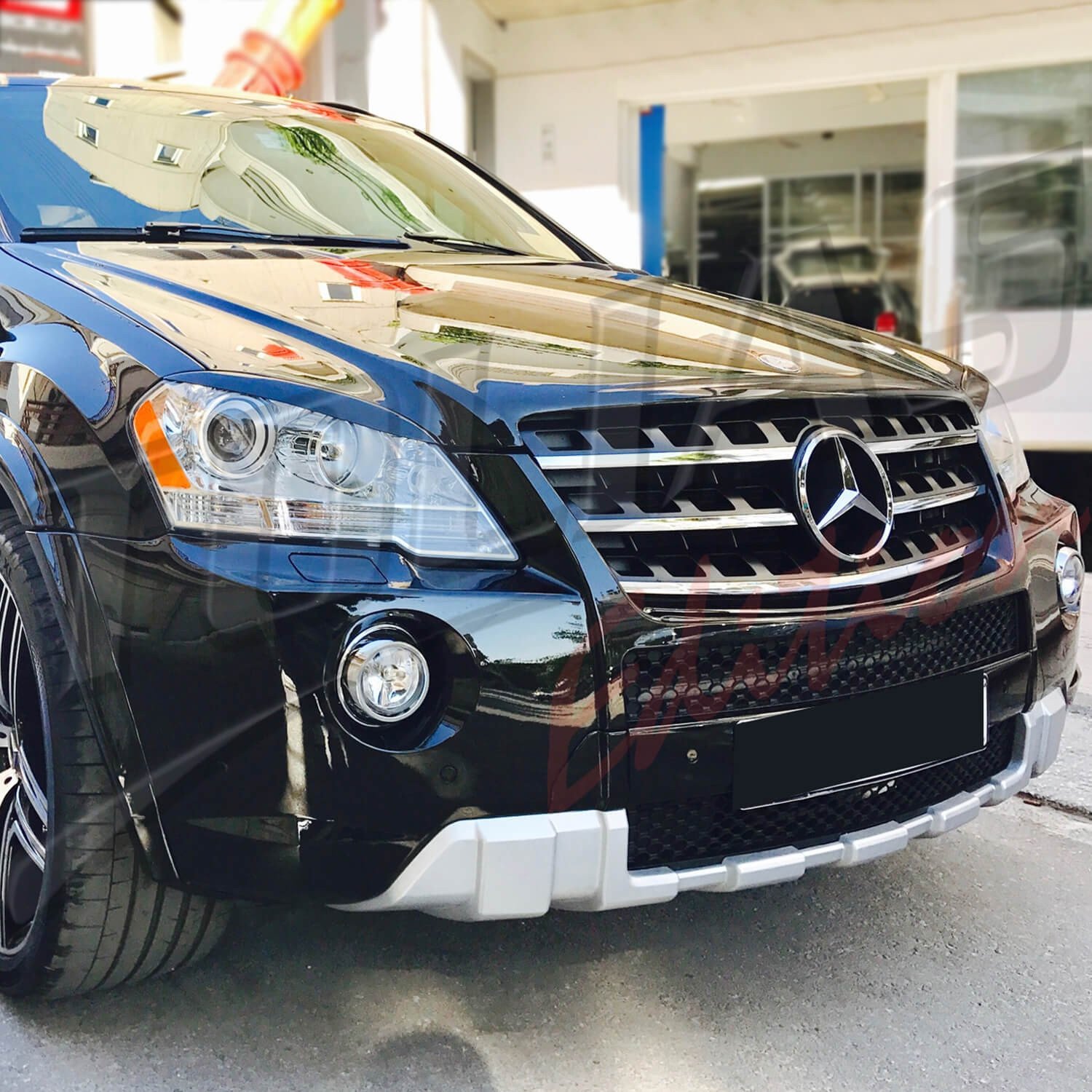 W164 Frp Unpainted Car Body Kit Front Rear Bumper Side, 43% OFF