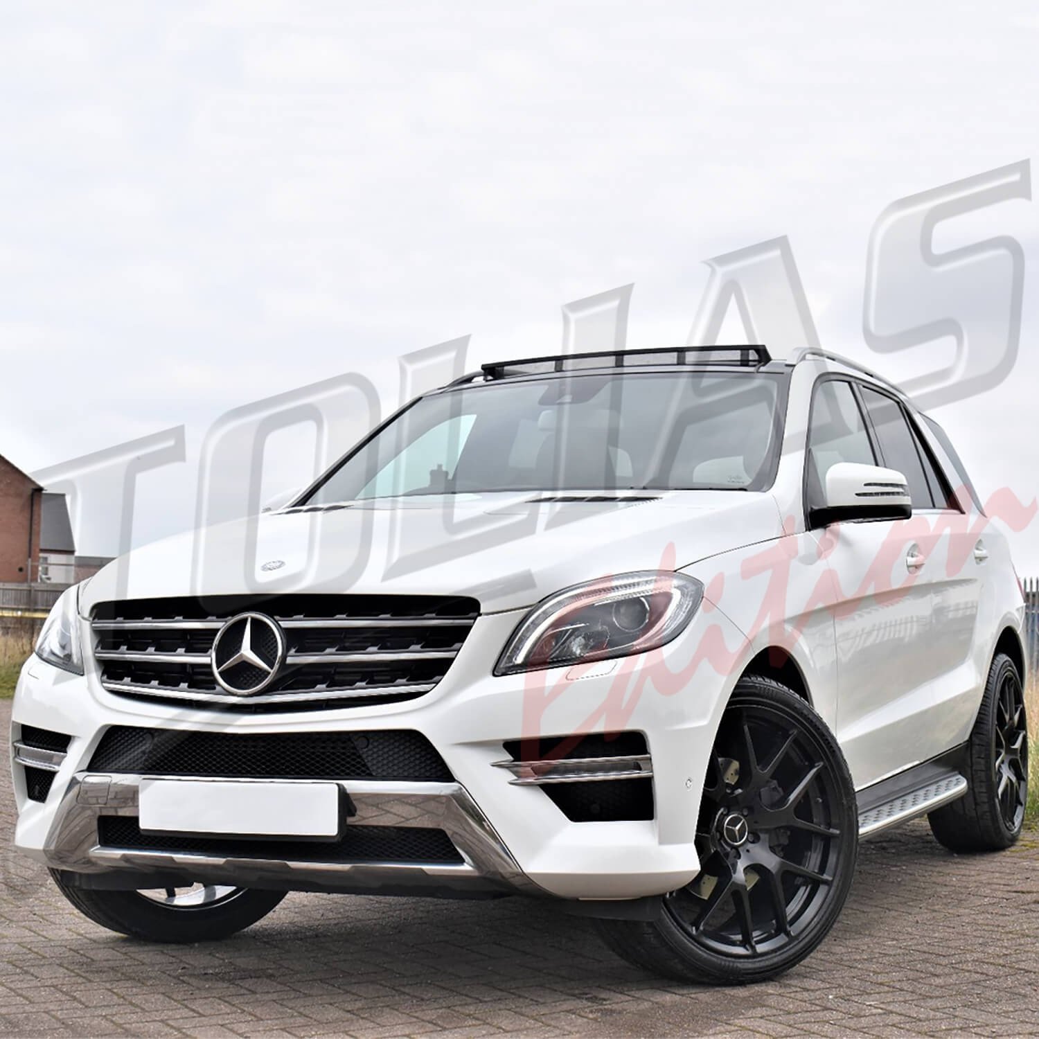 MERCEDES ML CLASS W166 11-16 FRONT BUMPER TYPE AMG PACKET