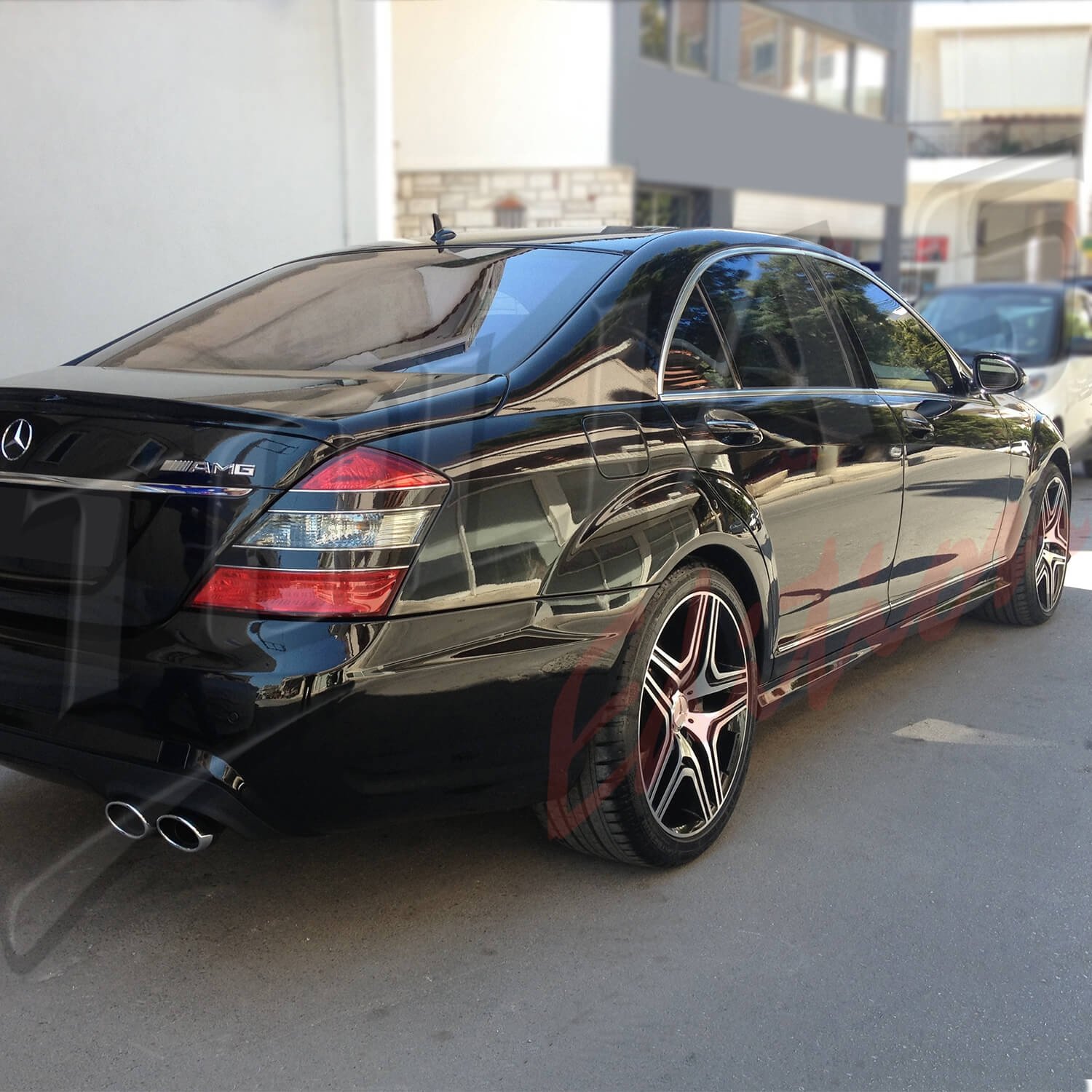 MERCEDES S CLASS W221 05-13 LWB SIDE SKIRTS TYPE S63 AMG/ S65 AMG