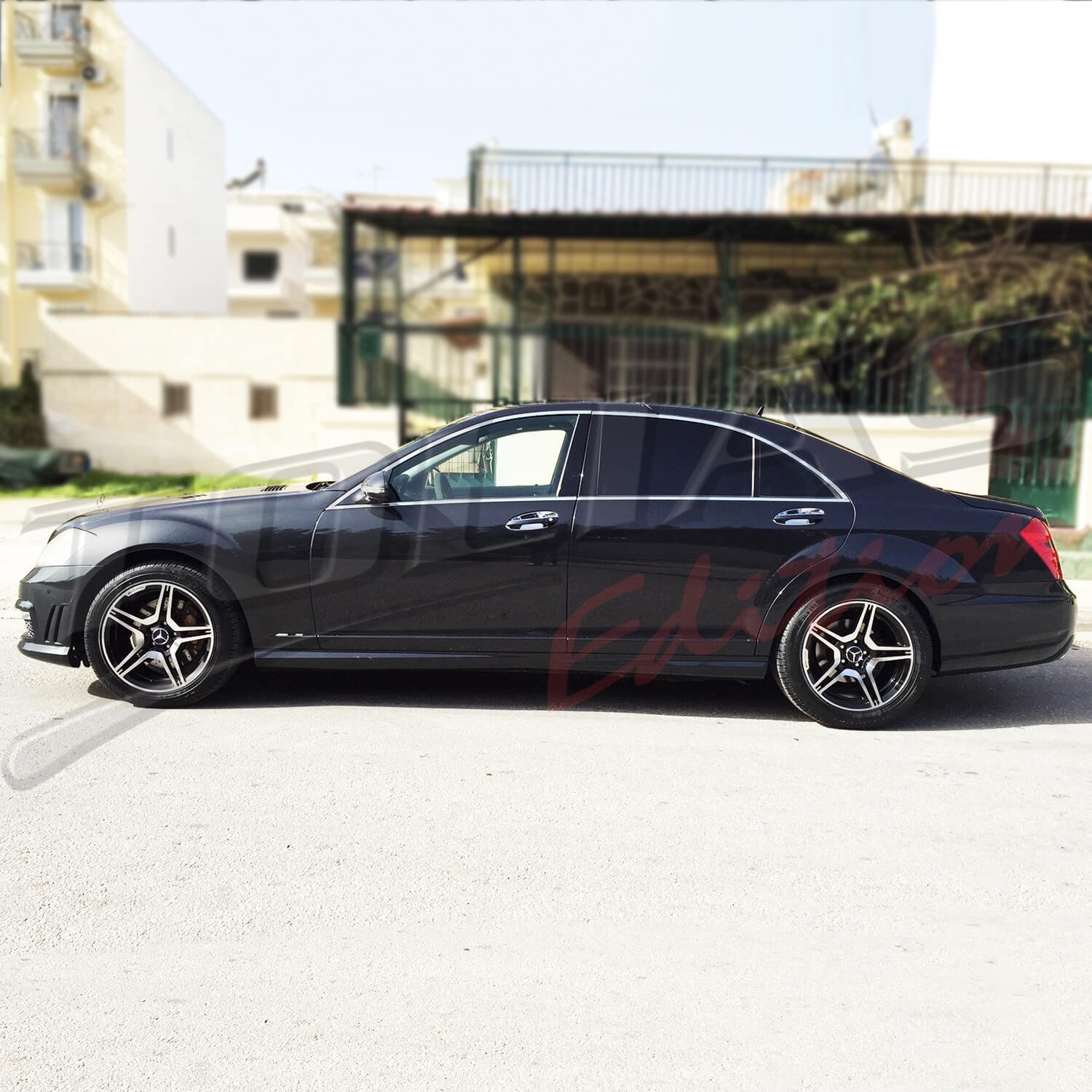MERCEDES S CLASS W221 05-13 LWB SIDE SKIRTS TYPE S63 AMG/ S65 AMG