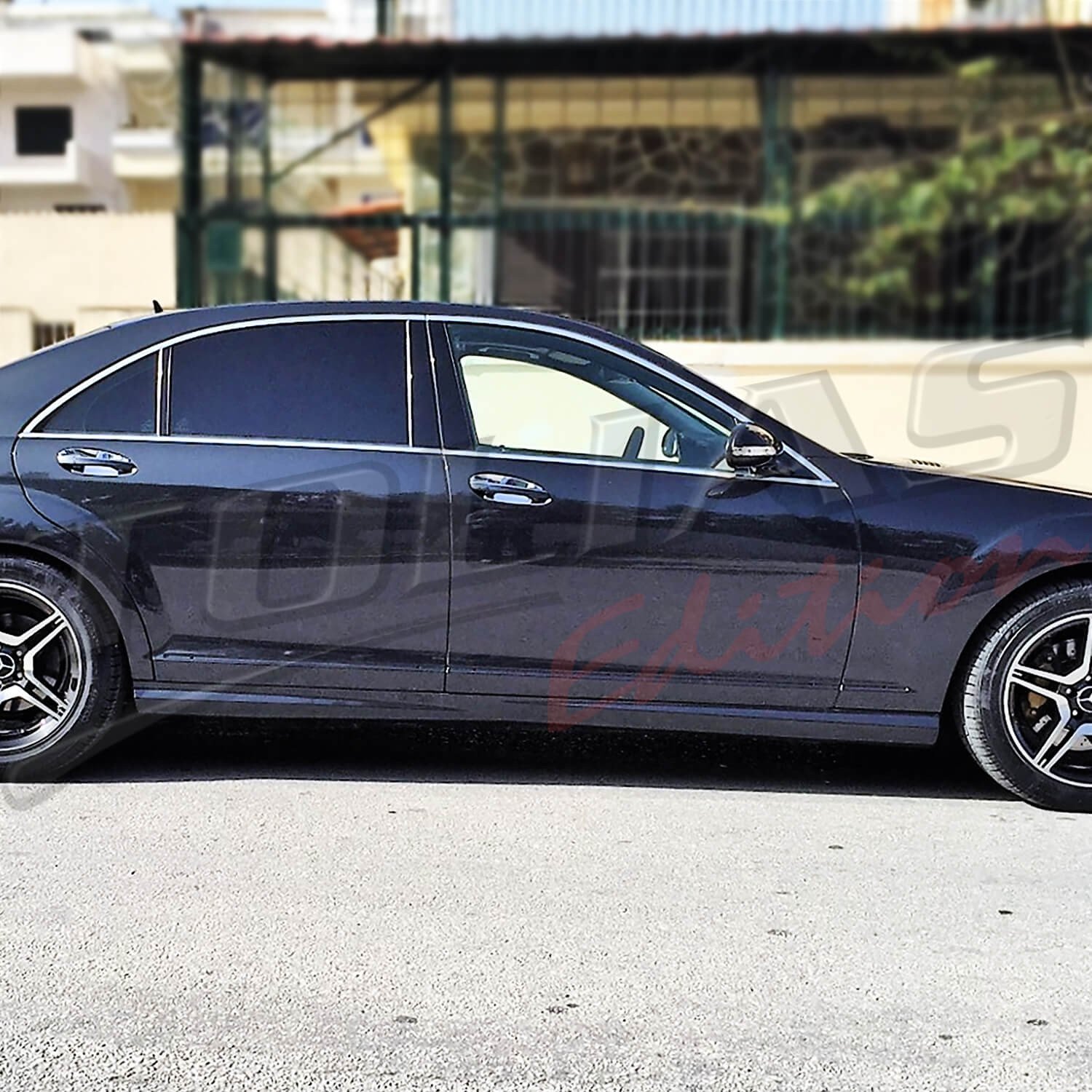 MERCEDES S CLASS W221 05-13 LWB SIDE SKIRTS TYPE S63 AMG/ S65 AMG