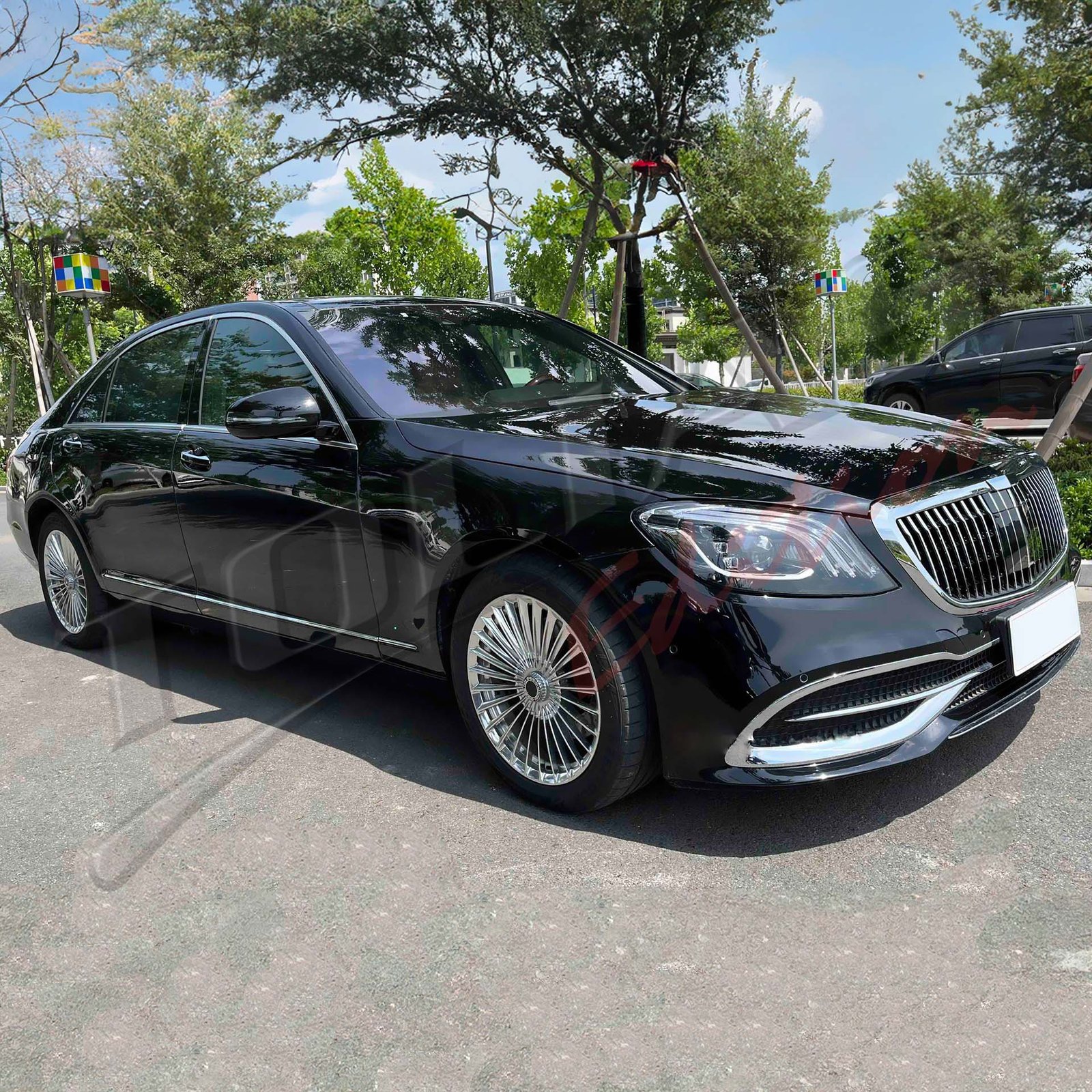 MERCEDES S CLASS W221 05-13 BODY KIT TYPE MAYBACH UPGRADE TO W222