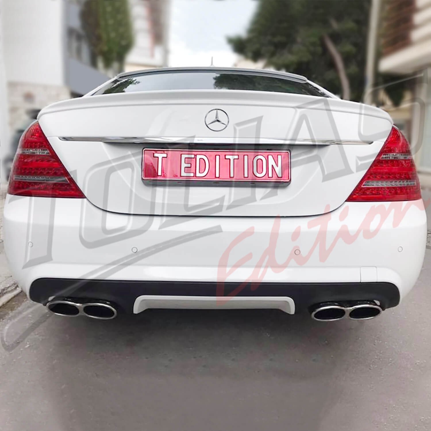 MERCEDES S CLASS W221 05-13 LIP SPOILER TYPE S65 AMG
