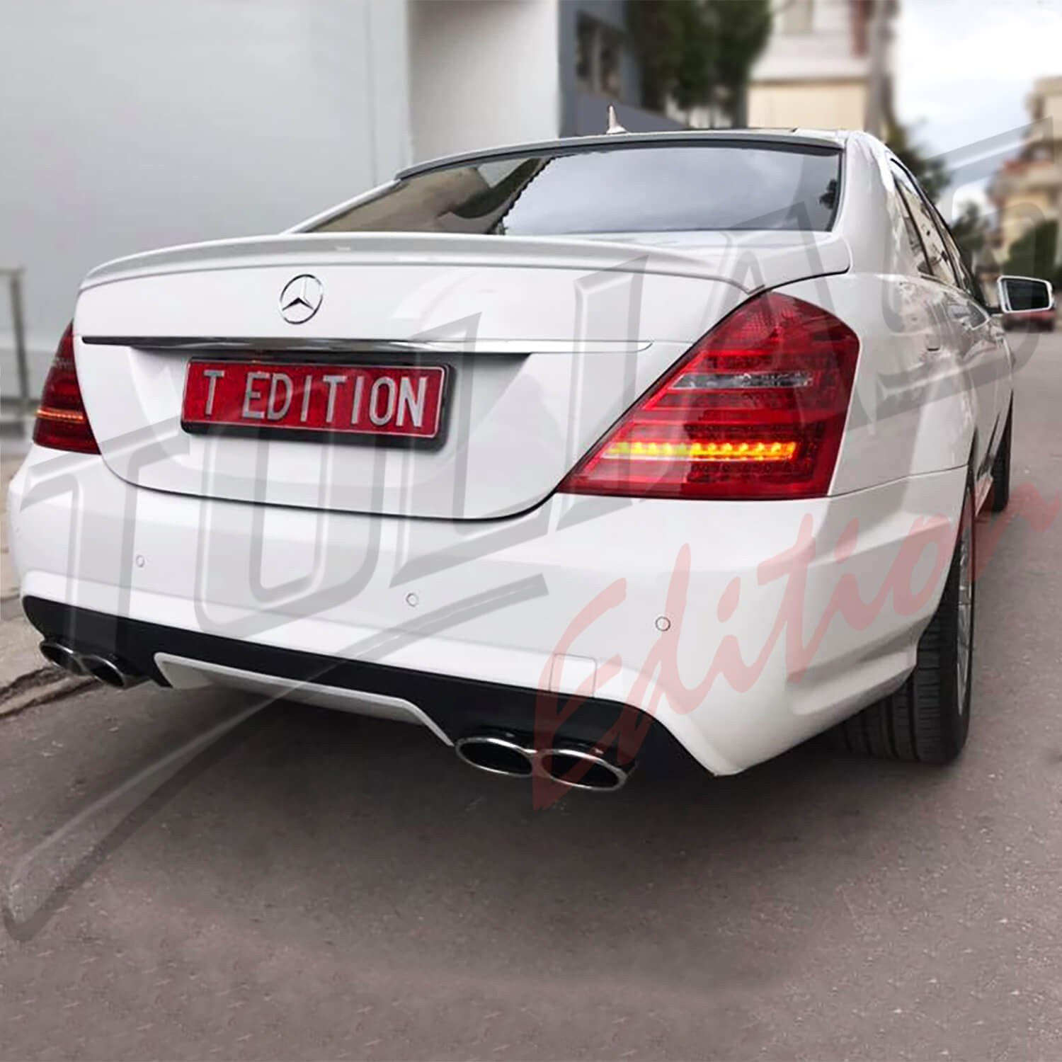 MERCEDES S CLASS W221 05-13 LIP SPOILER TYPE S65 AMG