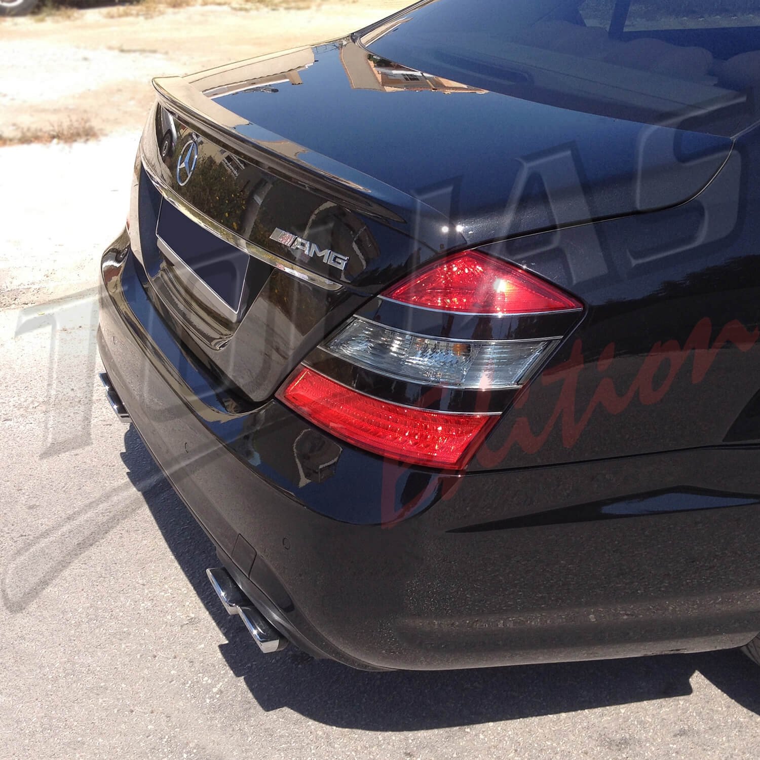 MERCEDES S CLASS W221 05-13 LIP SPOILER TYPE S65 AMG