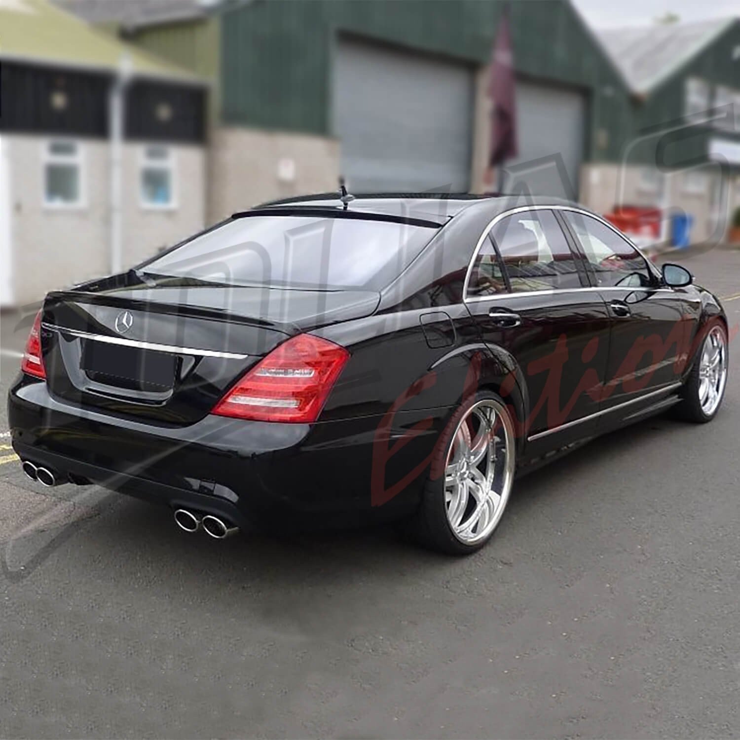 MERCEDES S CLASS W221 05-13 ROOF SPOILER TYPE S65 AMG