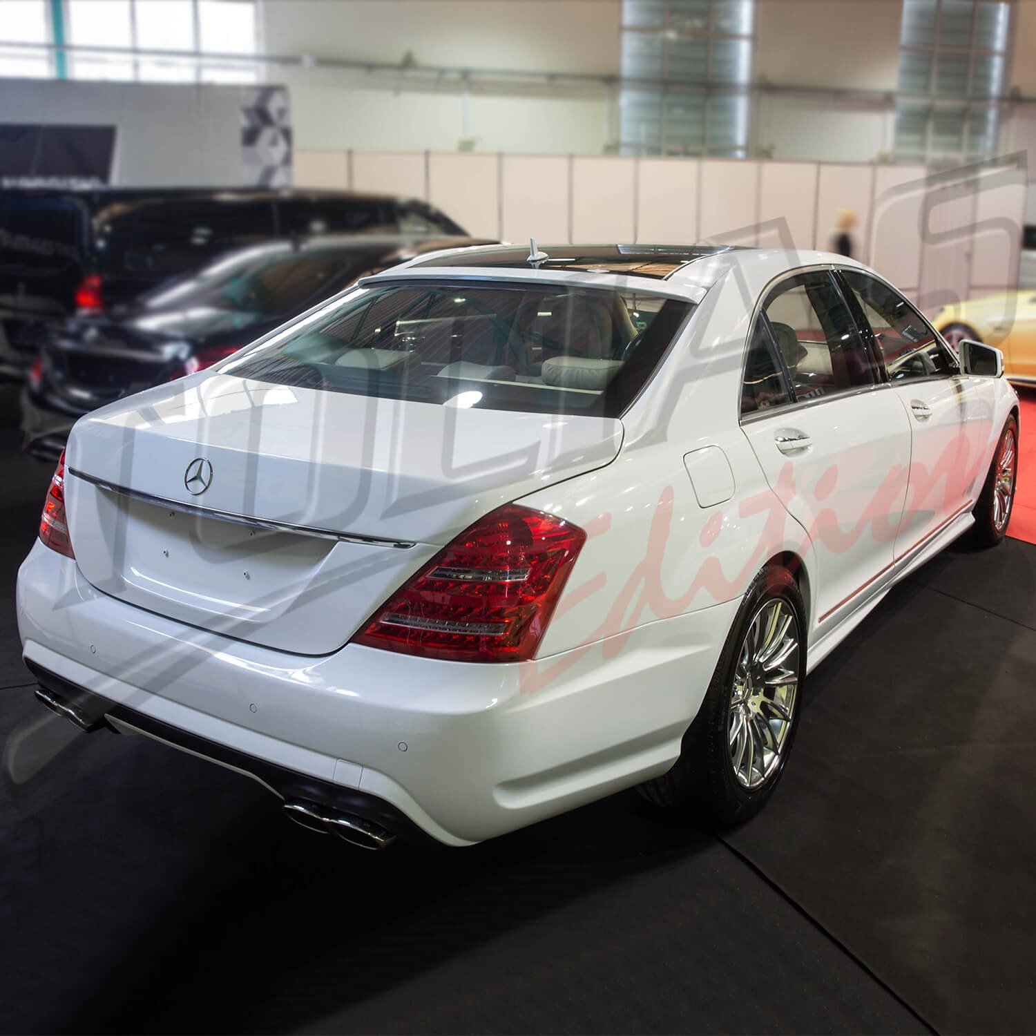 MERCEDES S CLASS W221 05-13 ROOF SPOILER TYPE S65 AMG