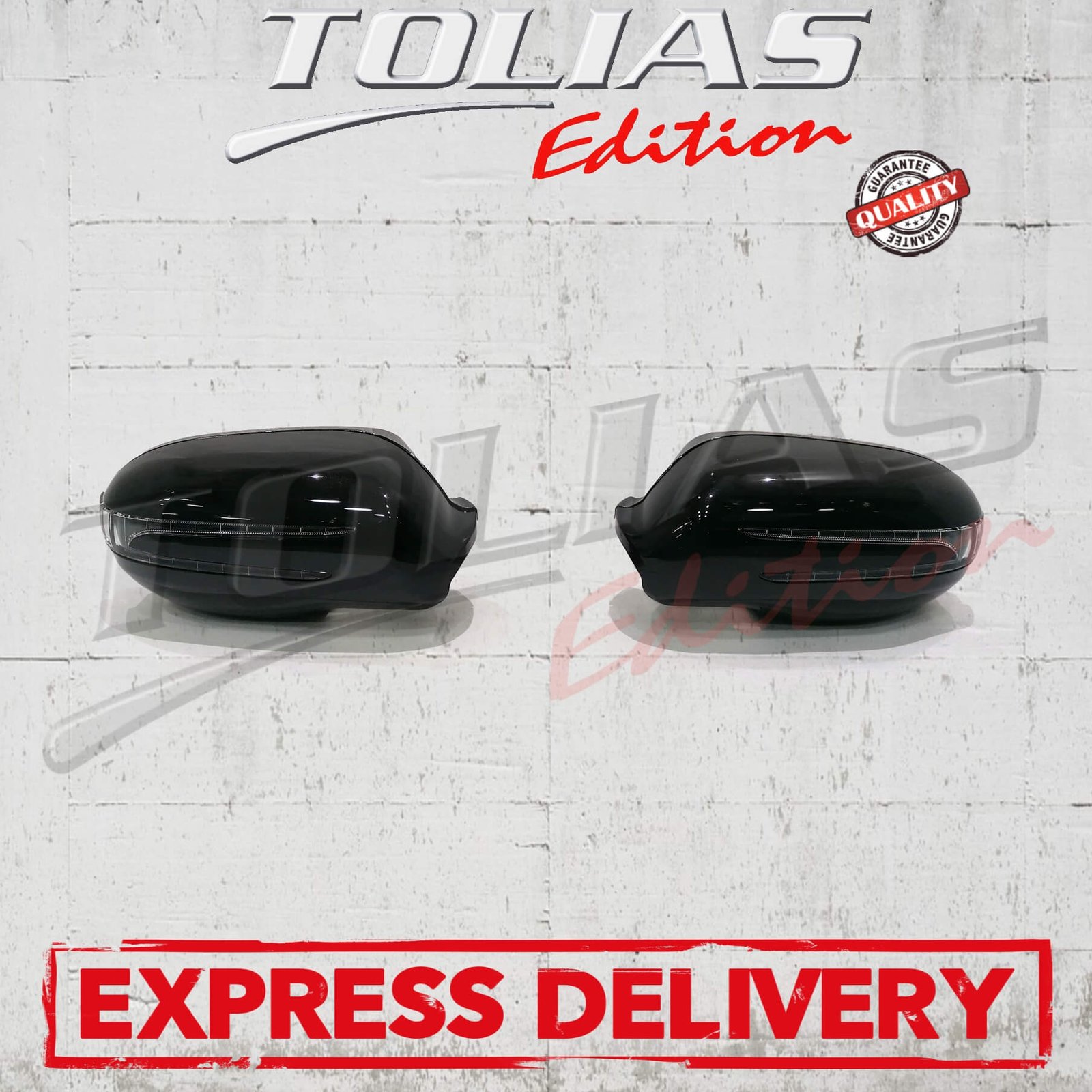 MERCEDES SL R230 06-09 & SLK R171 05-08 MIRROR COVERS 05-09 TYPE AMG
