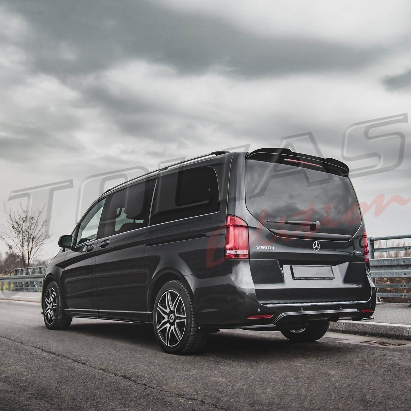 MERCEDES V CLASS W447 15- SPOILER EXTENSION TYPE AMG